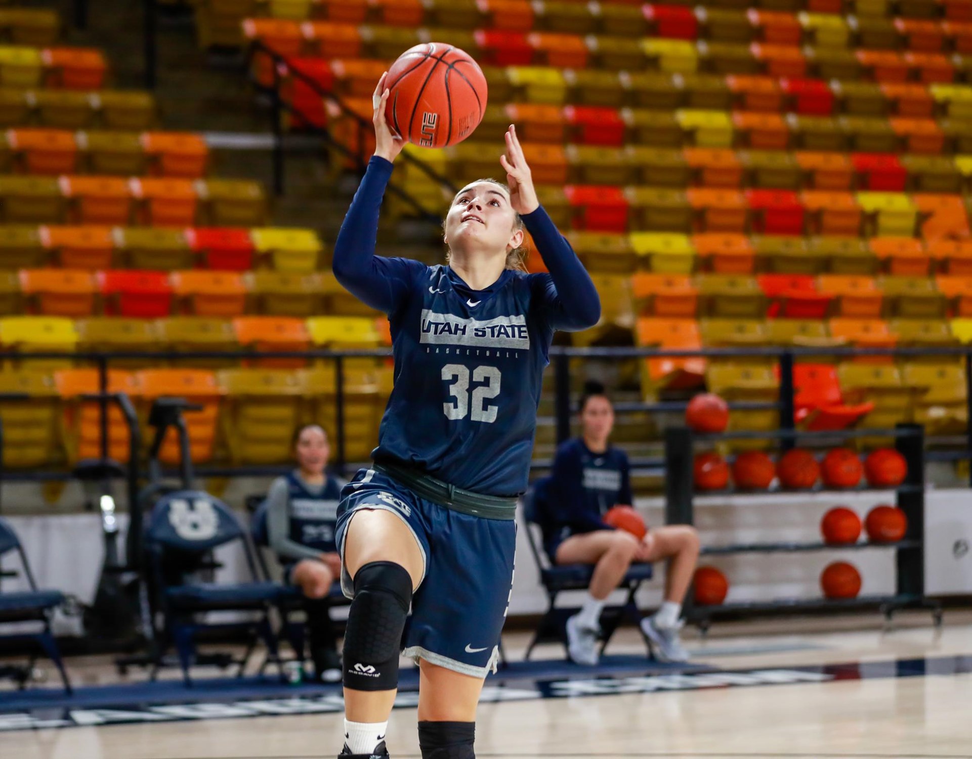 Utah State Women's Basketball Begins Practices for 2021-22 Season ...