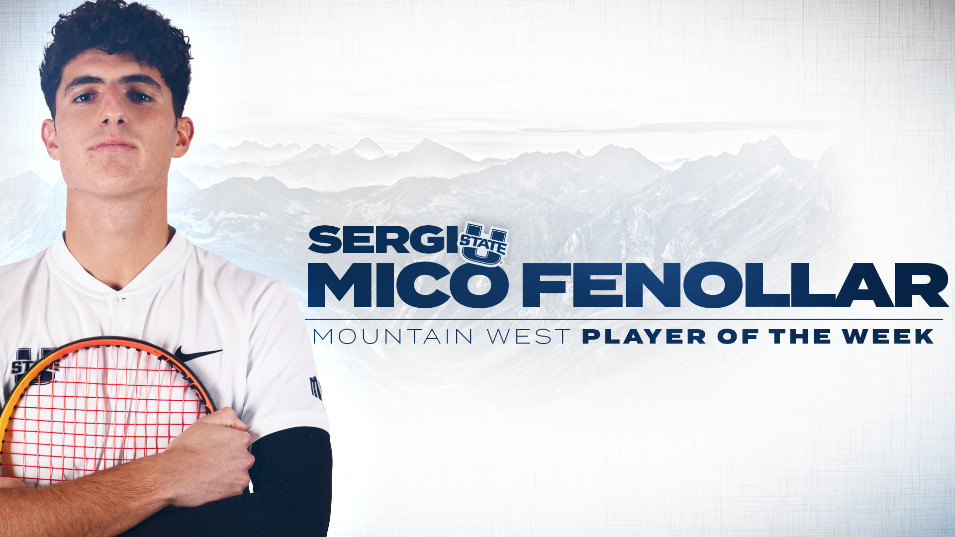 Utah State’s Sergi Micó Fenollar Named MW Men’s Tennis Freshman of the ...