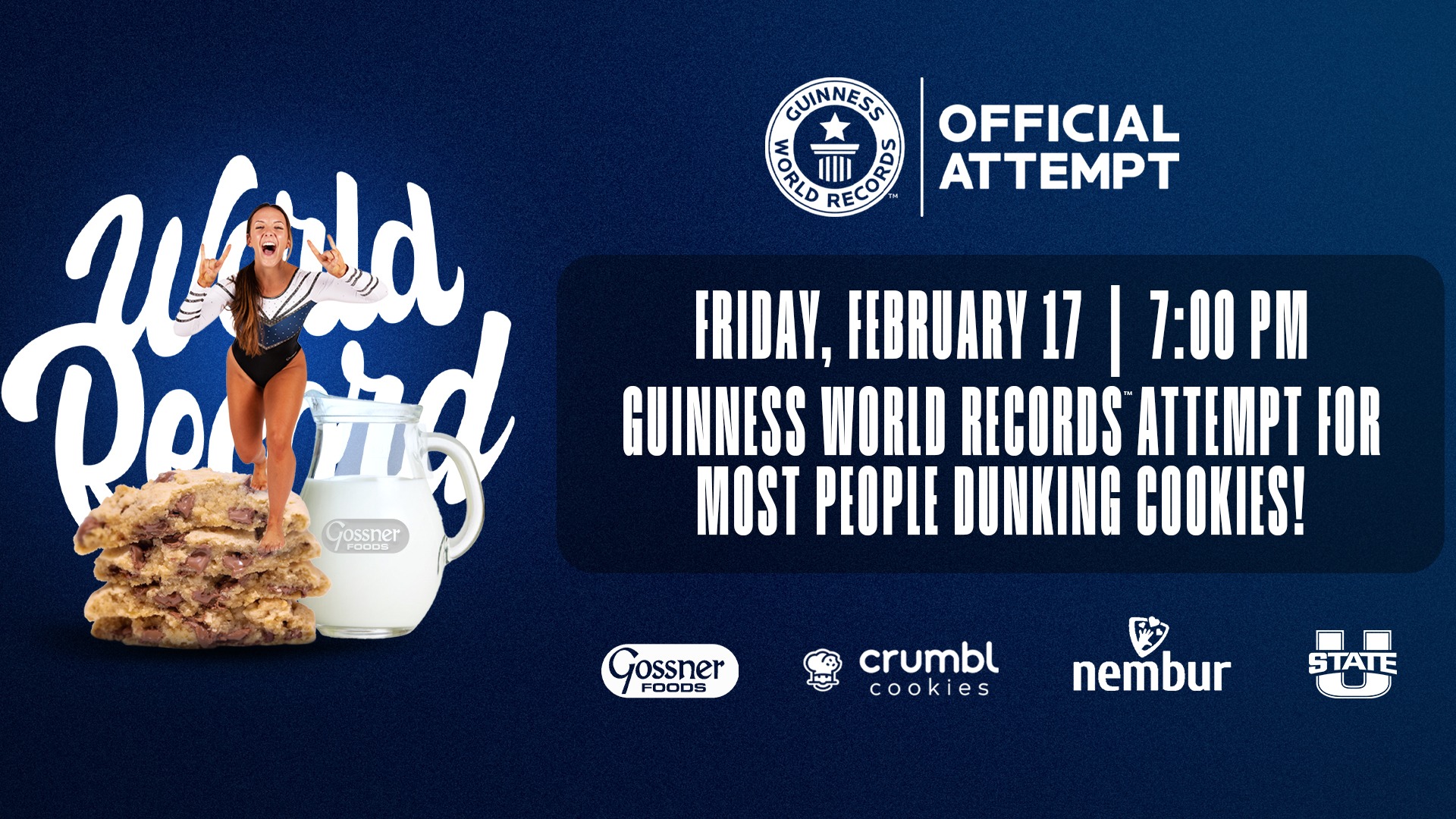 Utah State Athletics Eyeing World Record for Most People Dunking ...