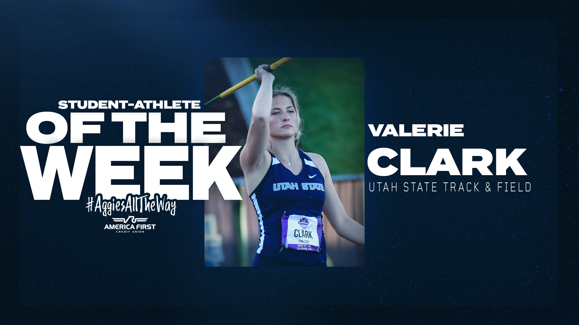 Track & Field’s Valerie Clark Named America First Credit Union USU ...