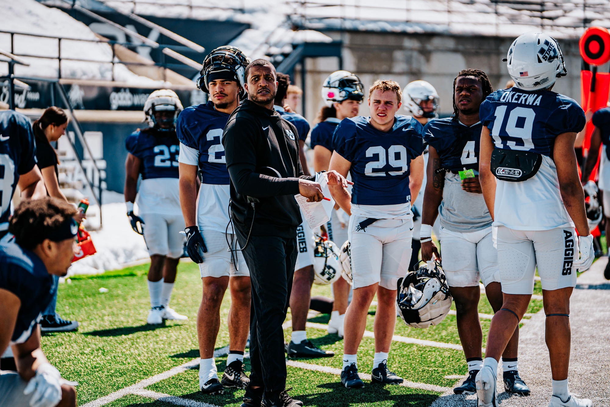 Q&A With Utah State Running Backs Coach Rodney Freeman II - Utah State ...