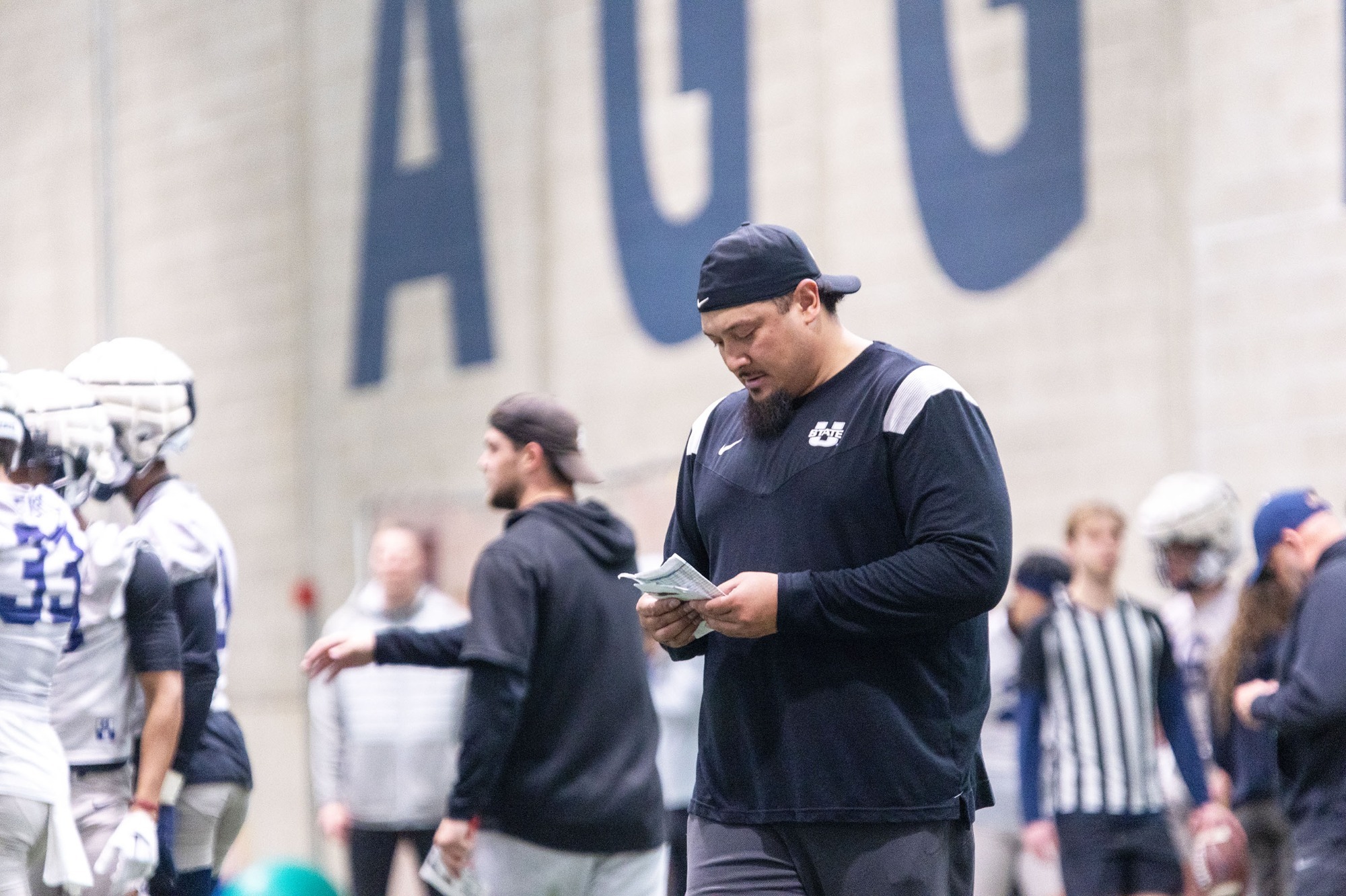 Q&A With Utah State Defensive Line Coach Tevita Finau - Utah State ...