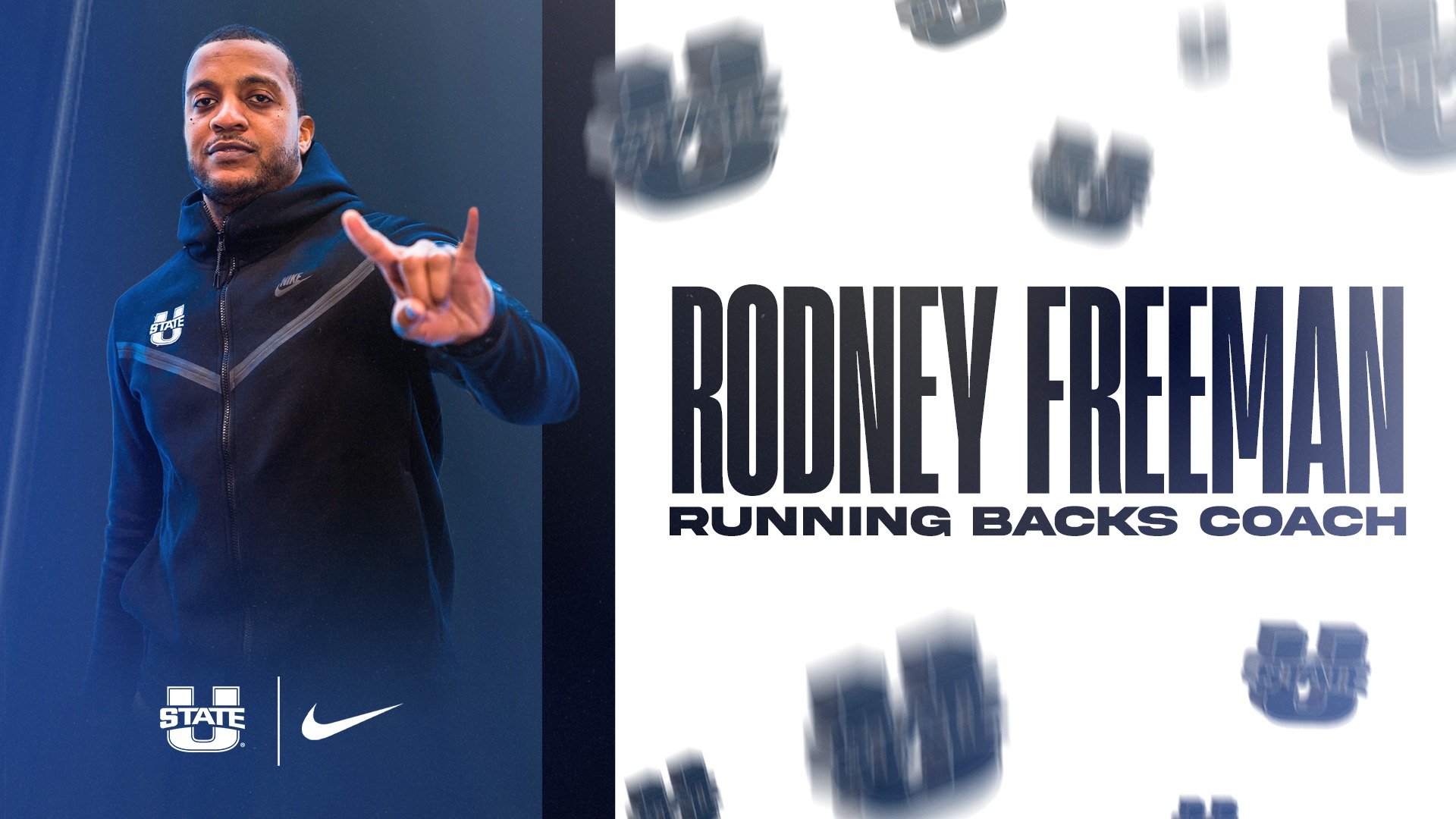 Rodney Freeman II Named Running Backs Coach at Utah State - Utah State University Athletics
