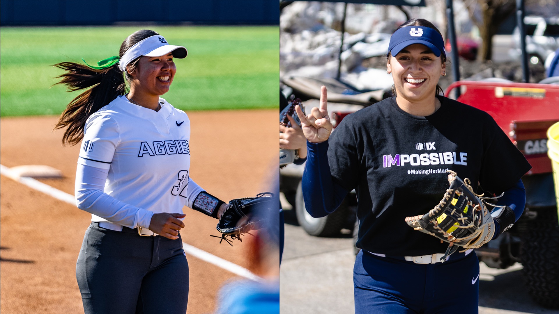 Utah State Softball’s Colunga and Jimenez Honored by the Mountain West ...