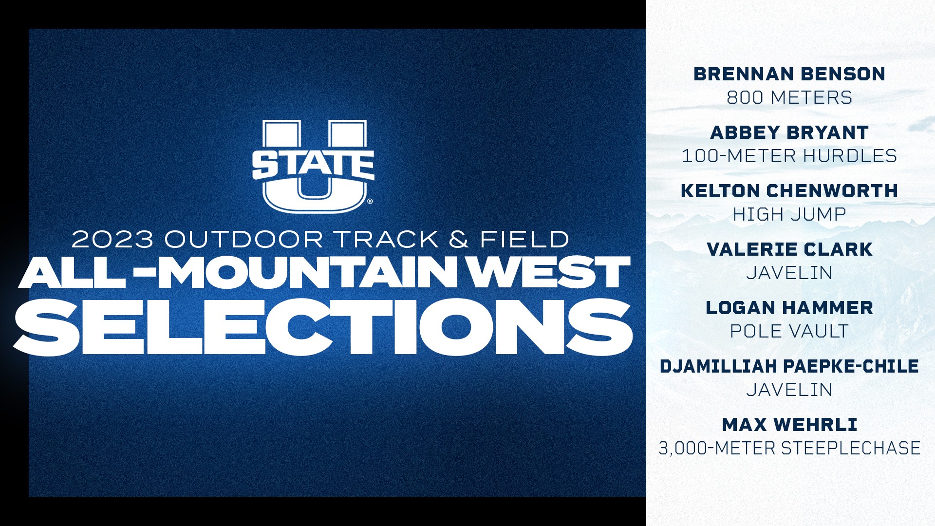 Utah State Track & Field Places 7 Athletes on Outdoor All-Mountain West ...