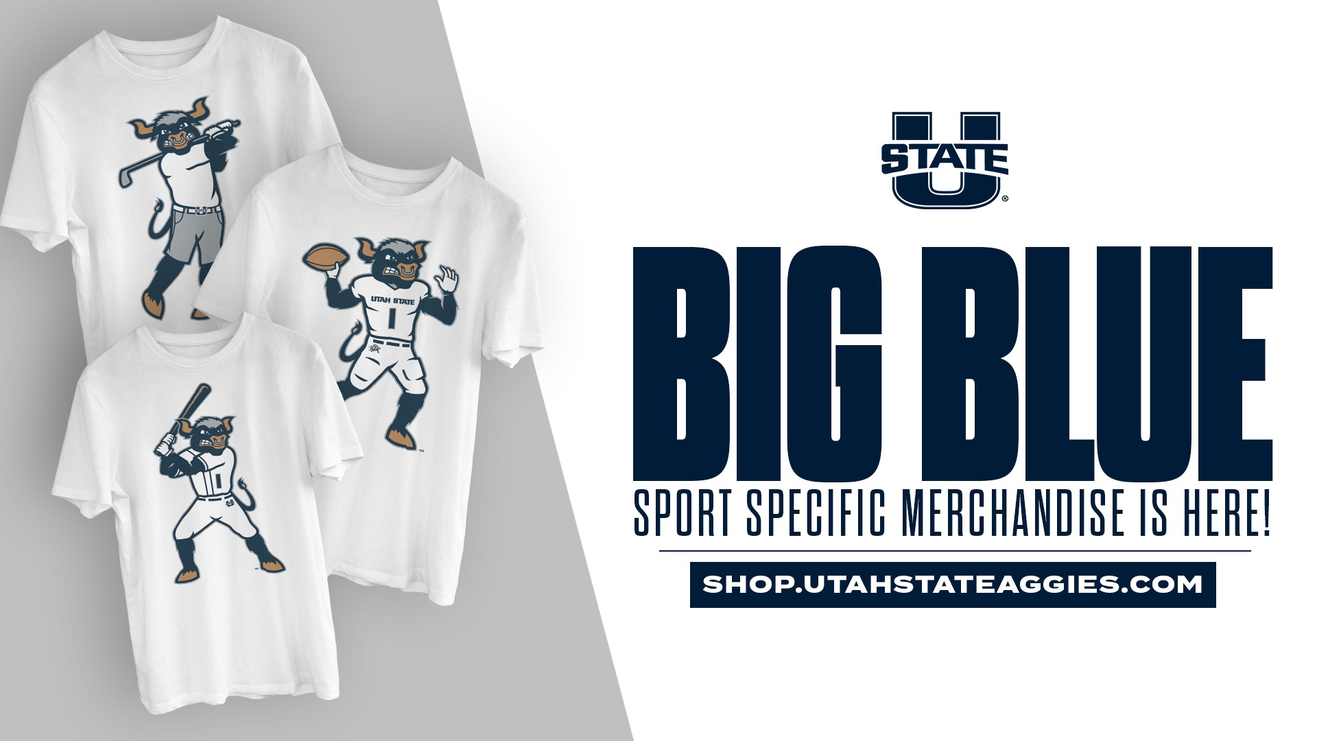 Utah State Unveils New Line of Big Blue Logos for Individual Sports ...