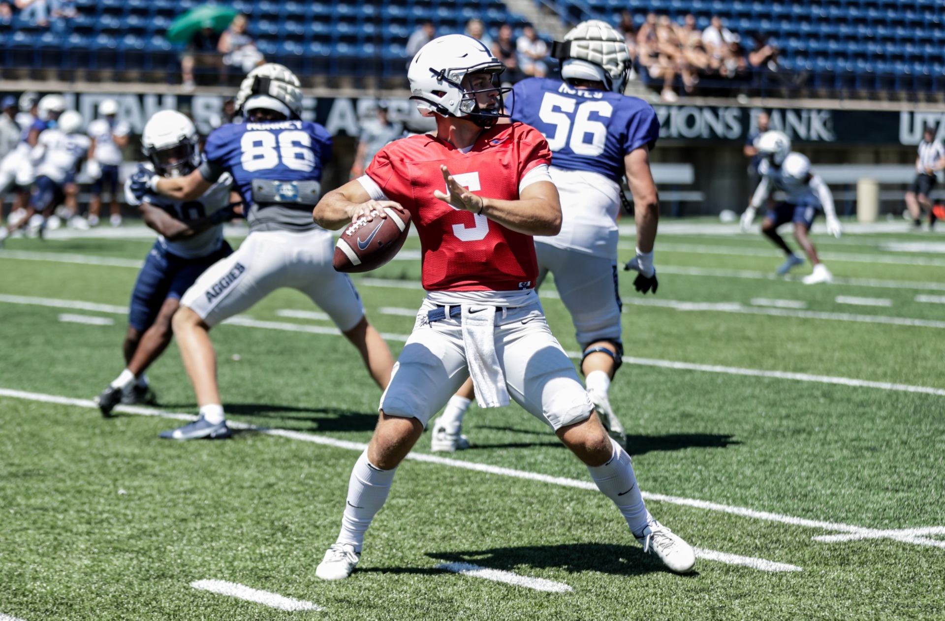 Utah State’s Quarterbacks Bring Talent and Experience Into 2023 ...
