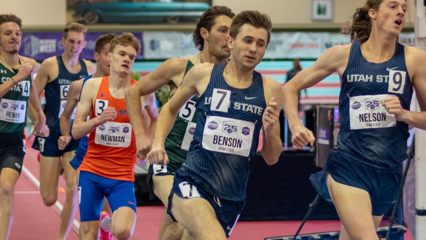 Brennan Benson Named America First Credit Union USU Student-Athlete of the Week - Utah State ...