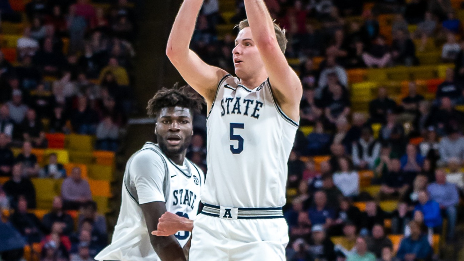 Sam Merrill and Neemias Queta Named to Mountain West 25th Season Team ...