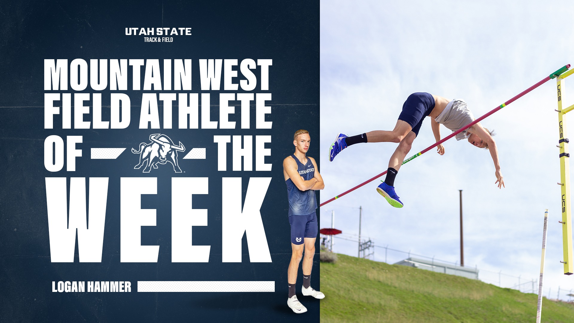 Utah State’s Logan Hammer Receives Mountain West Field Athlete of the ...
