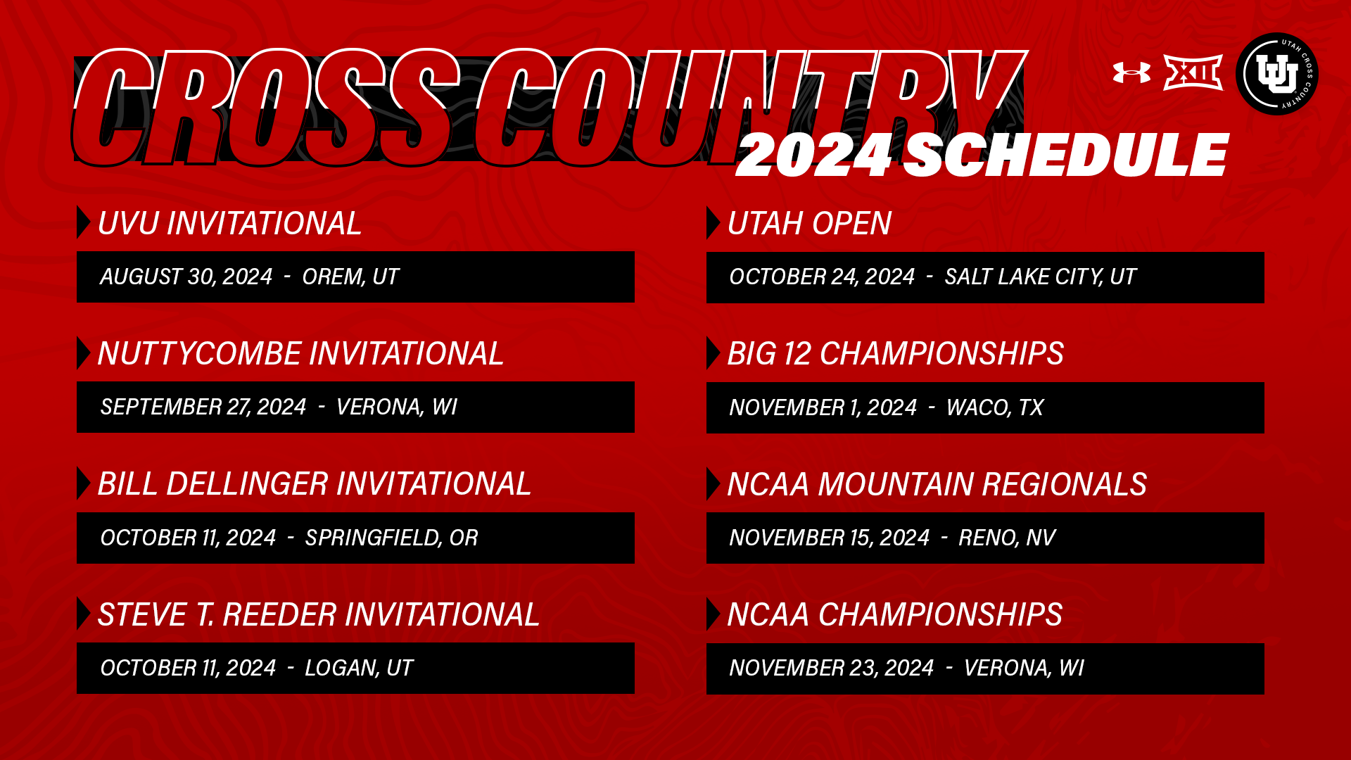 Utah Cross Country Unveils 2023 Competition Schedule - University of ...