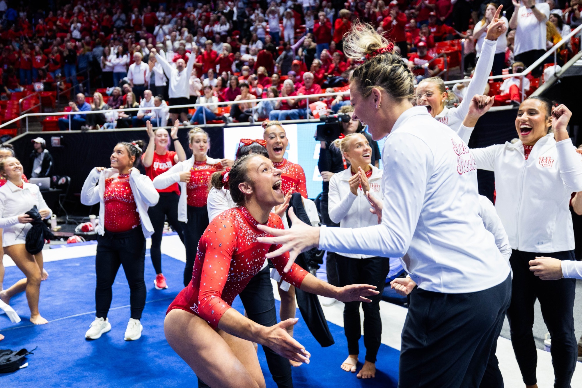 Utah Gymnastics Displays New Routines at Red Rocks Preview - University ...