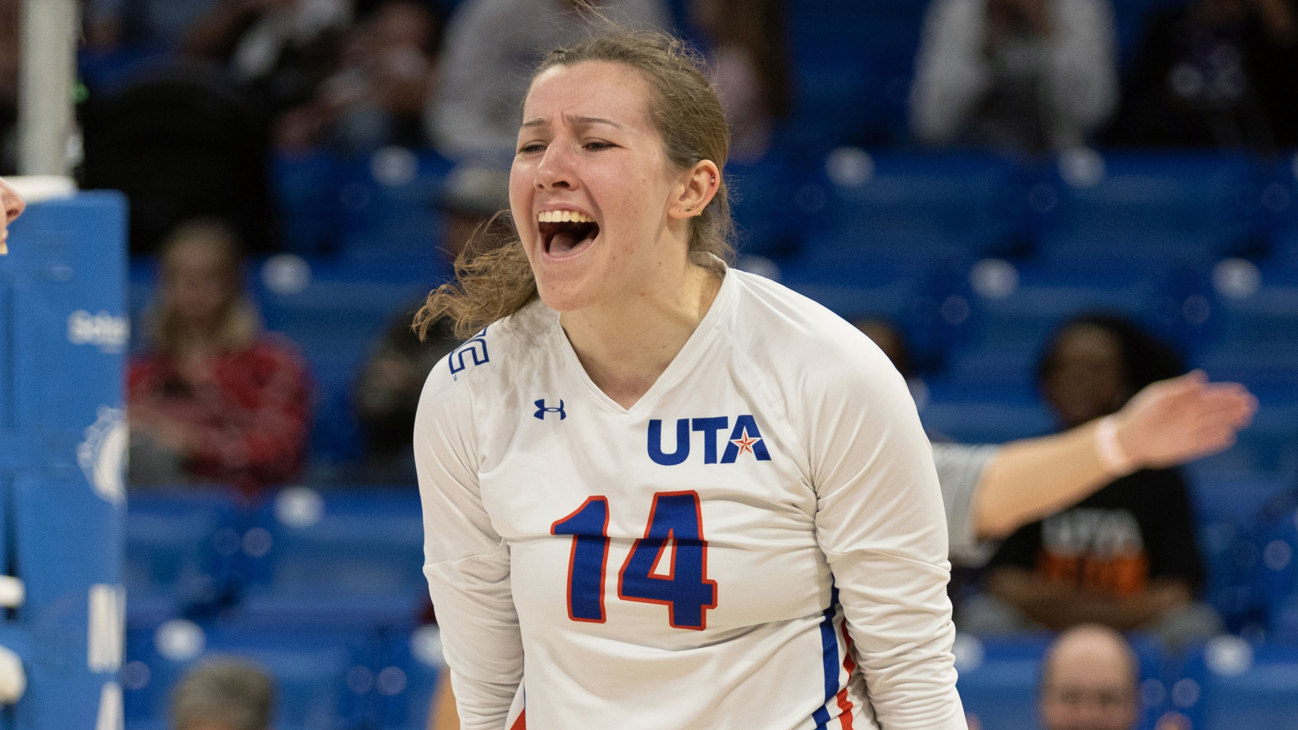 Ford's Career-Best Performance Leads UTA Volleyball Past Sam Houston ...