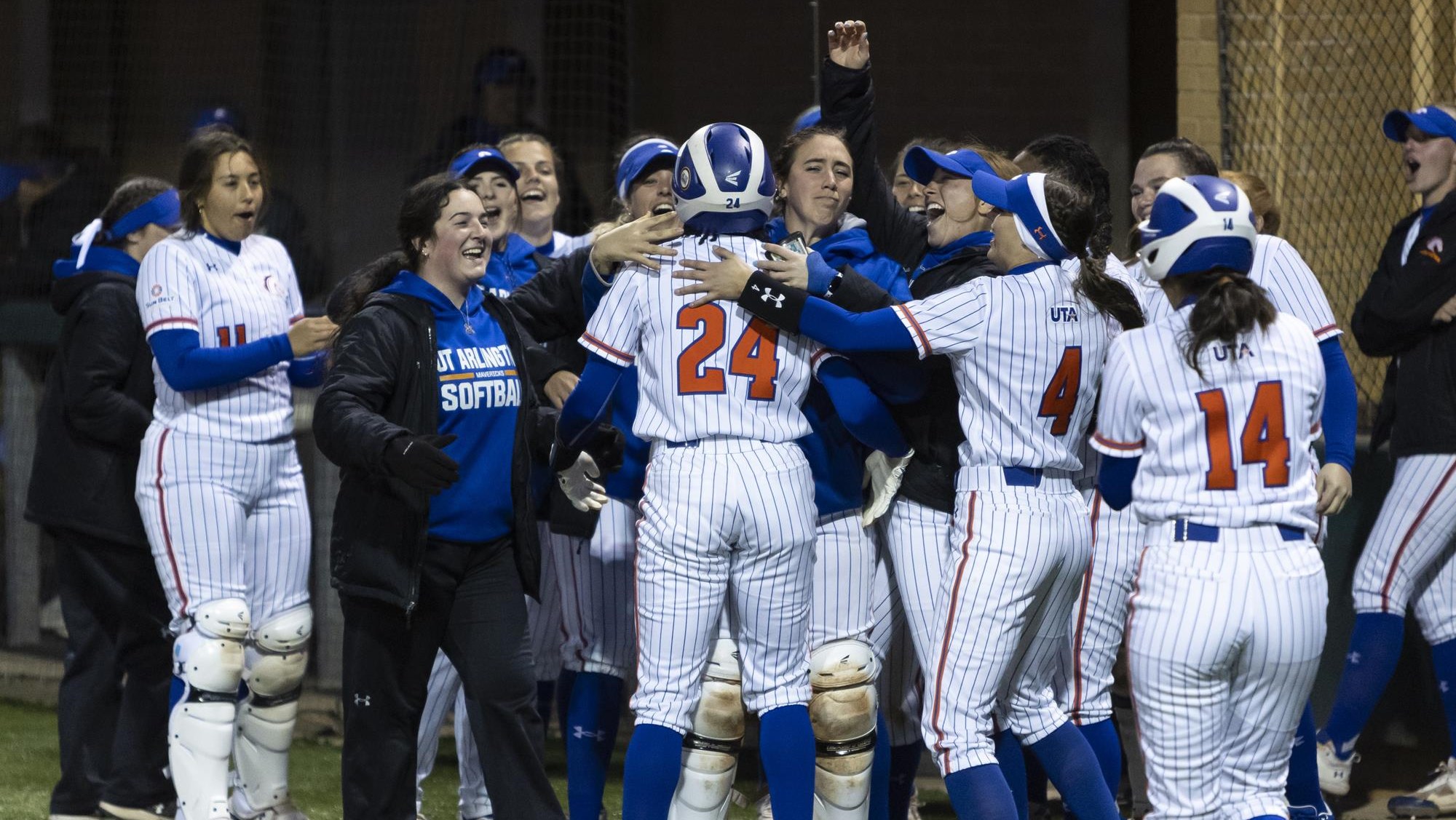 UTA Powers Past Baylor in 12-3 Run-Rule Victory - University of Texas ...