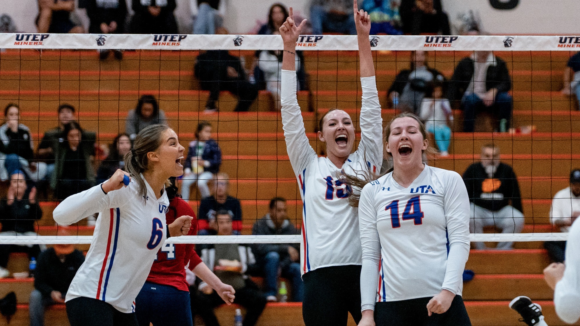 Seniors lead UTA volleyball past FAU in NIVC opener - University of ...