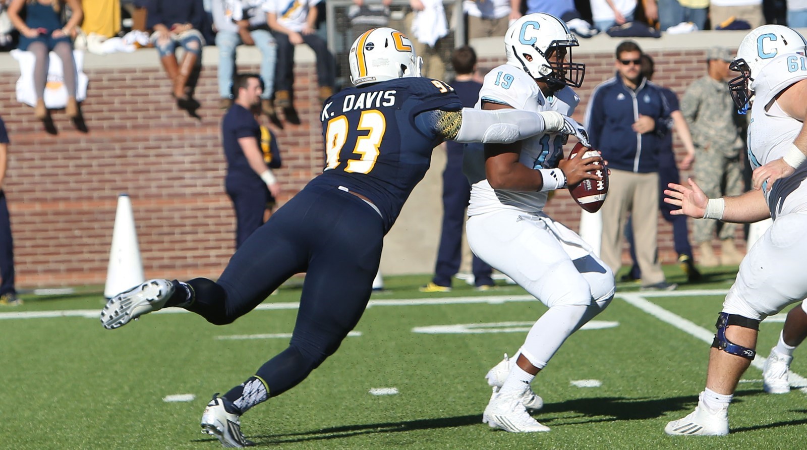 Keionta Davis - 2016 - Football - University of Tennessee at ...