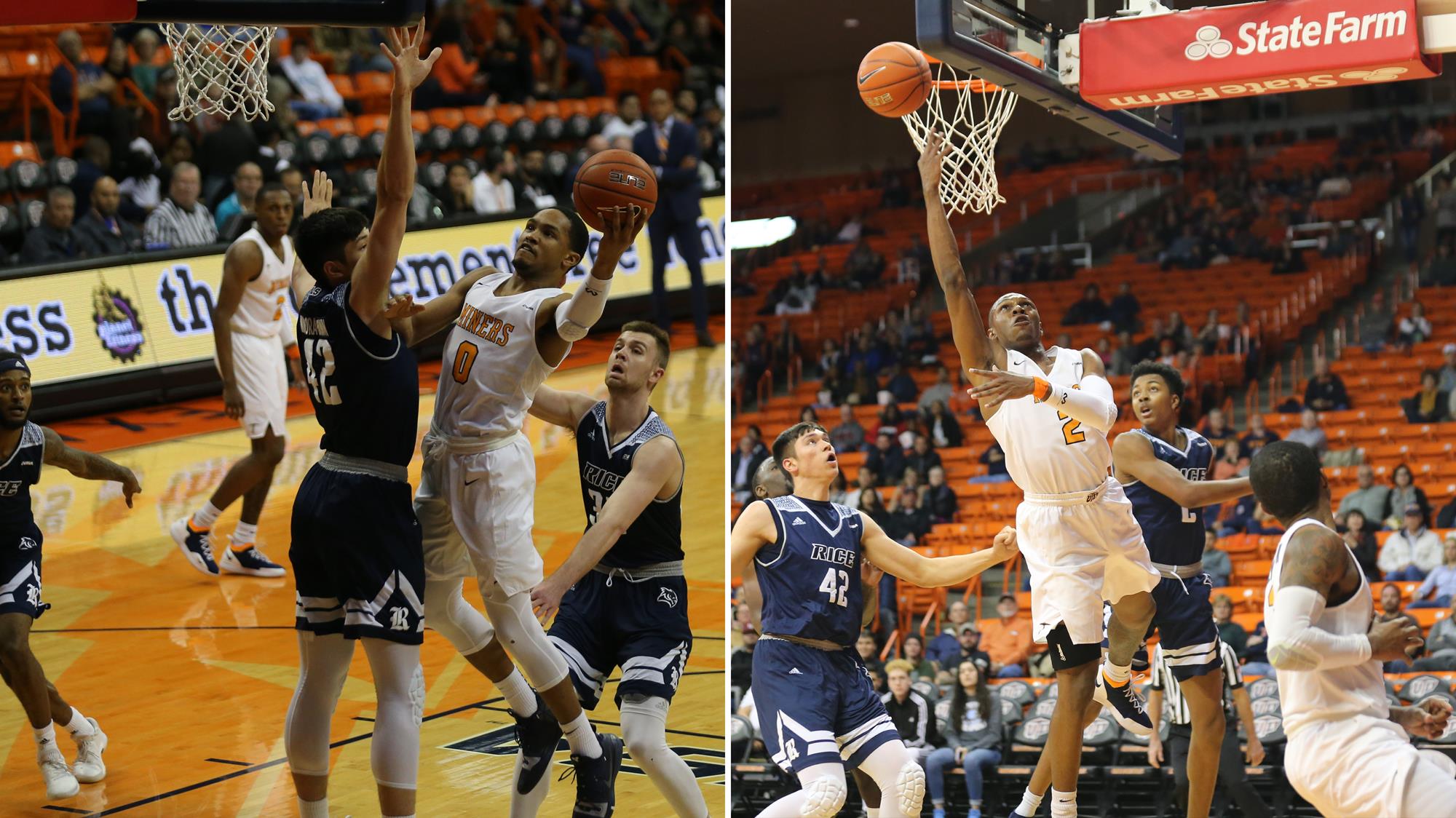 Lathon’s Buzzer Beater Lifts Miners Over Rice in Thrilling Fashion, 65 ...