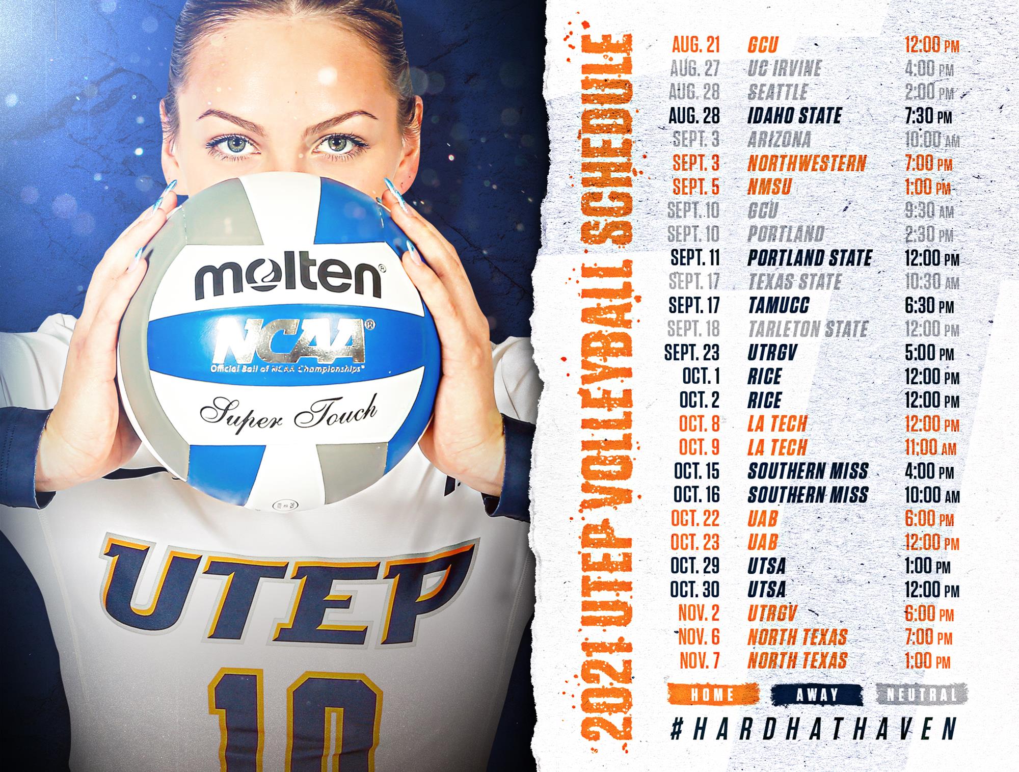 UTEP Volleyball Announces 2021 Schedule, Season Tickets on Sale - UTEP ...