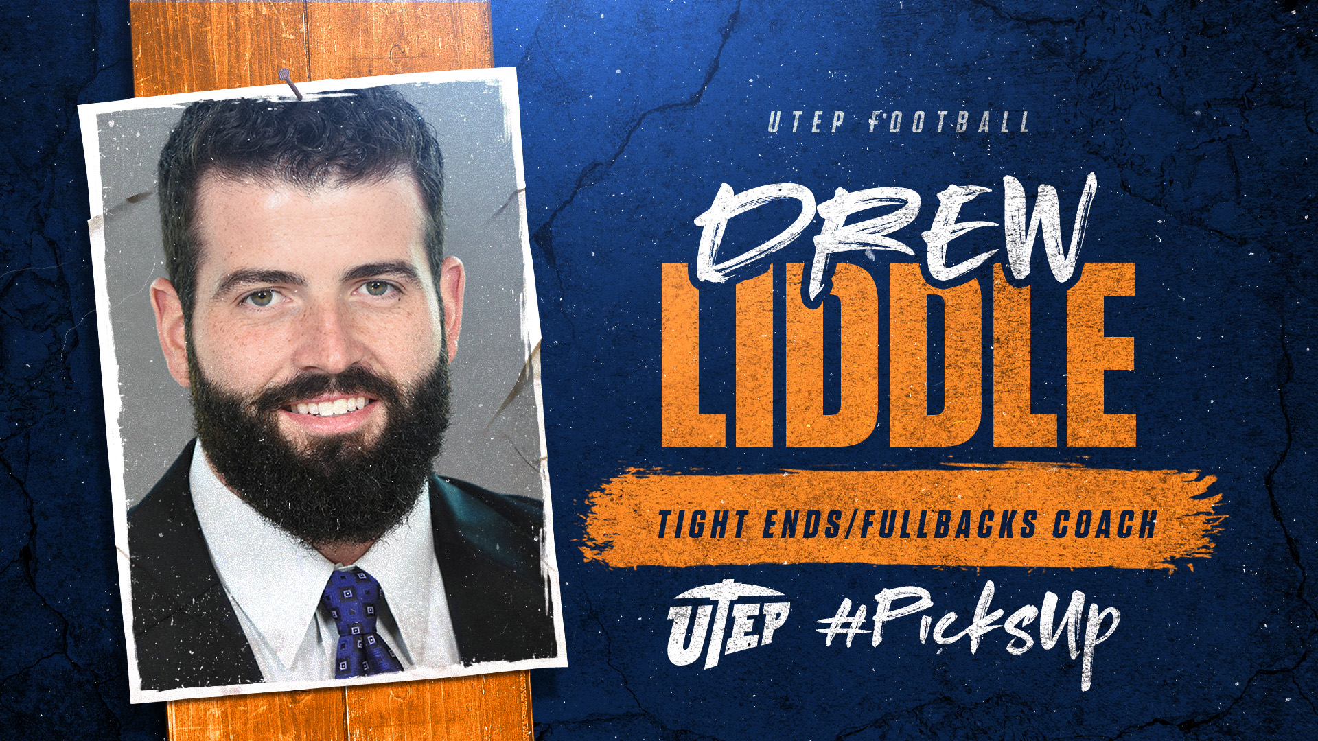 Dimel Appoints Drew Liddle as Tight Ends/Fullbacks Coach to UTEP ...