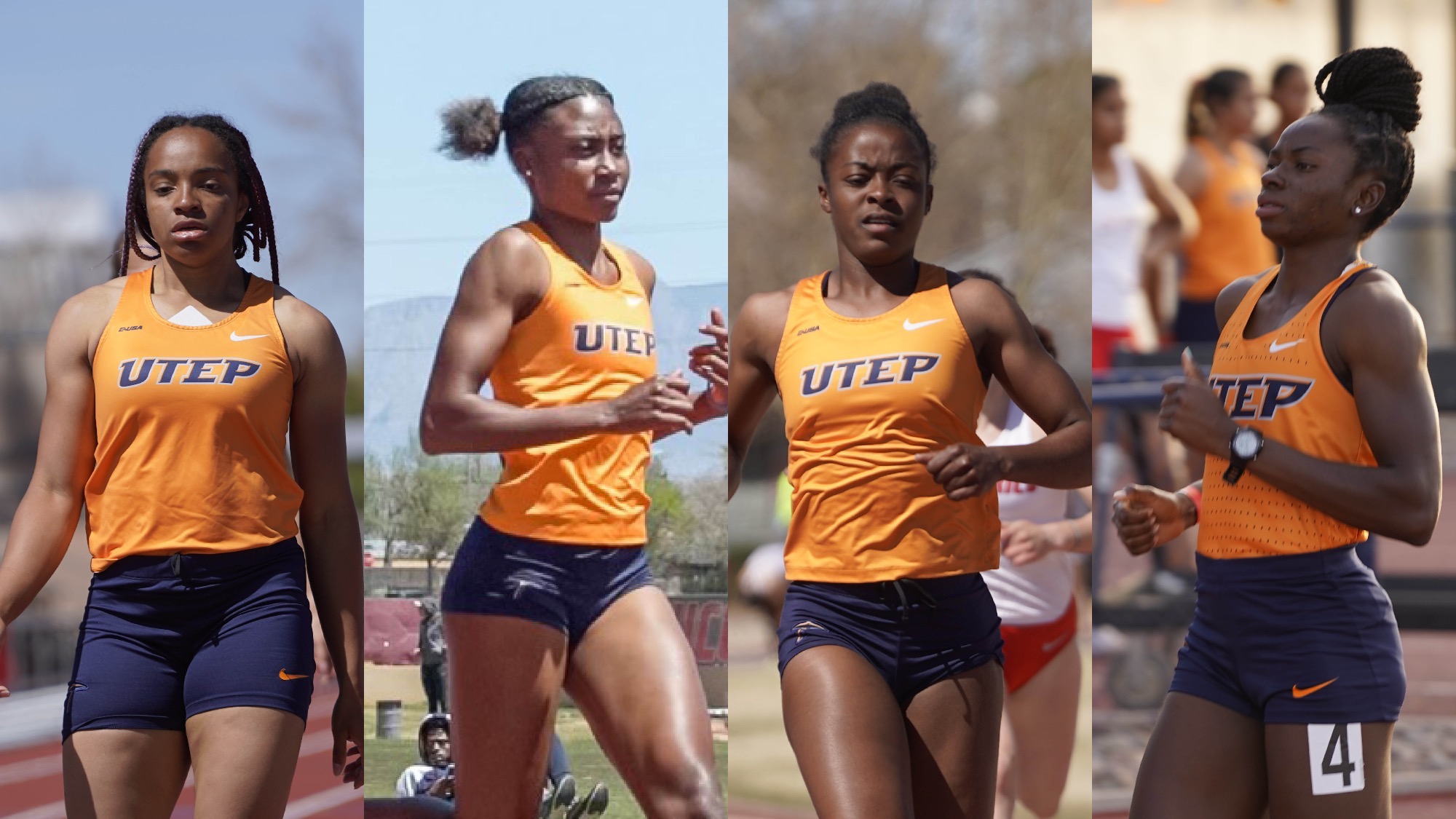 UTEP Women’s 4x100 Clocks in 44.05, Second Best in Program History as ...