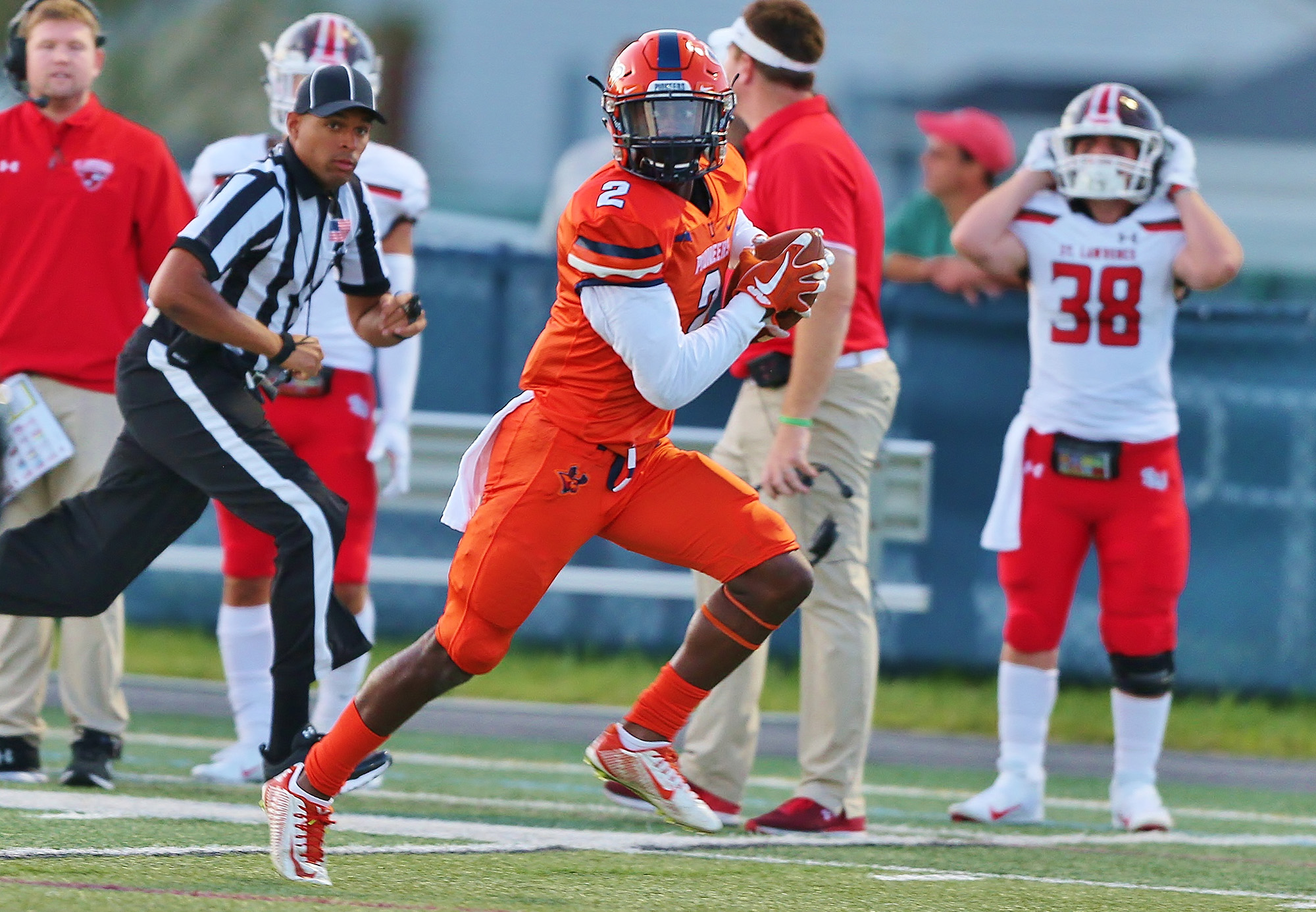 Pick Party Propels Pioneers Past Saints In Gridiron Opener - Utica ...