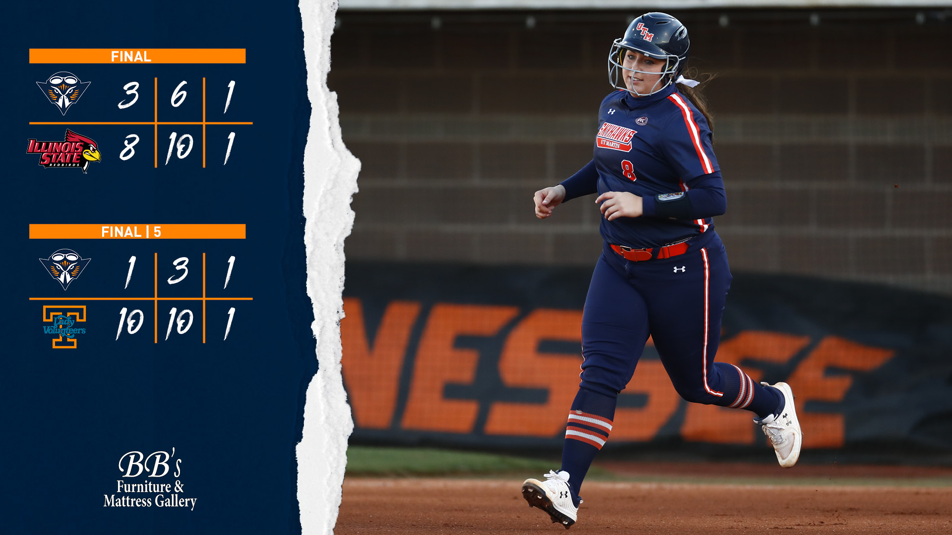 UT MARTIN SOFTBALL DROPS A PAIR OF CONTESTS ON OPENING DAY OF TENNESSEE ...
