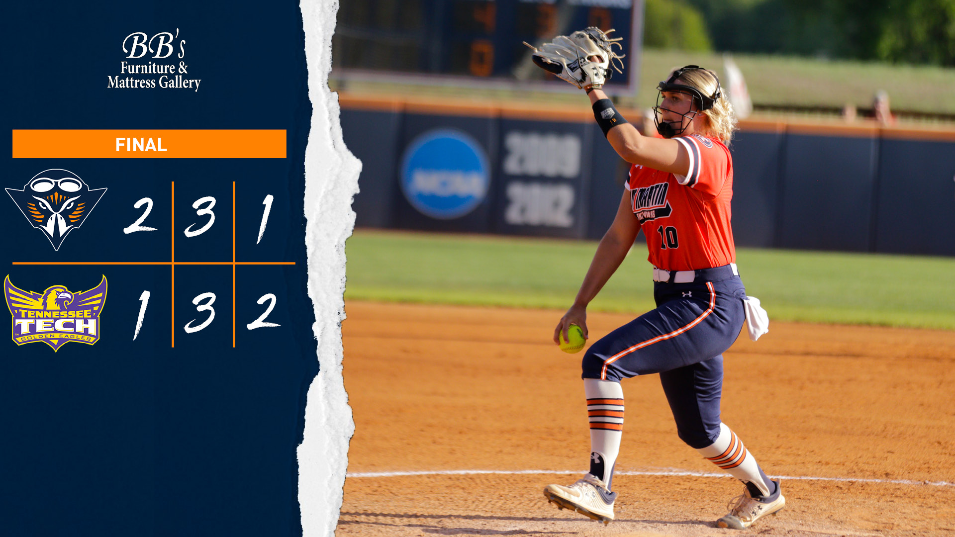 SKYHAWK SOFTBALL SCRATCHES OUT 2-1 WIN IN SERIES OPENER AGAINST ...