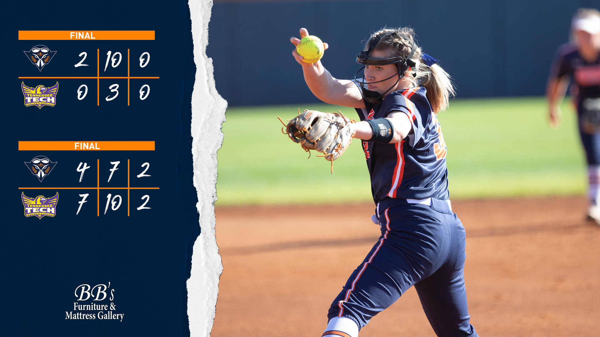 SKYHAWK SOFTBALL CONCLUDES SEASON WITH DOUBLEHEADER SPLIT AT TENNESSEE ...