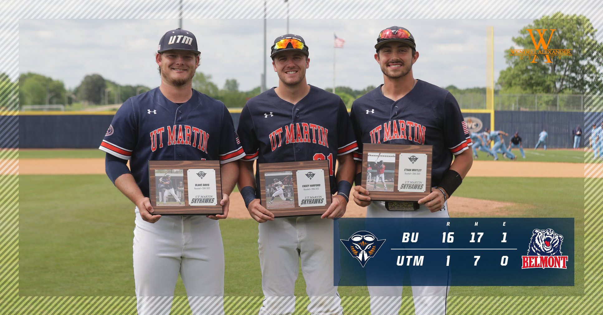 UTM BASEBALL SEES GAME 2 SETBACK AGAINST BELMONT IN PENULTIMATE HOME ...
