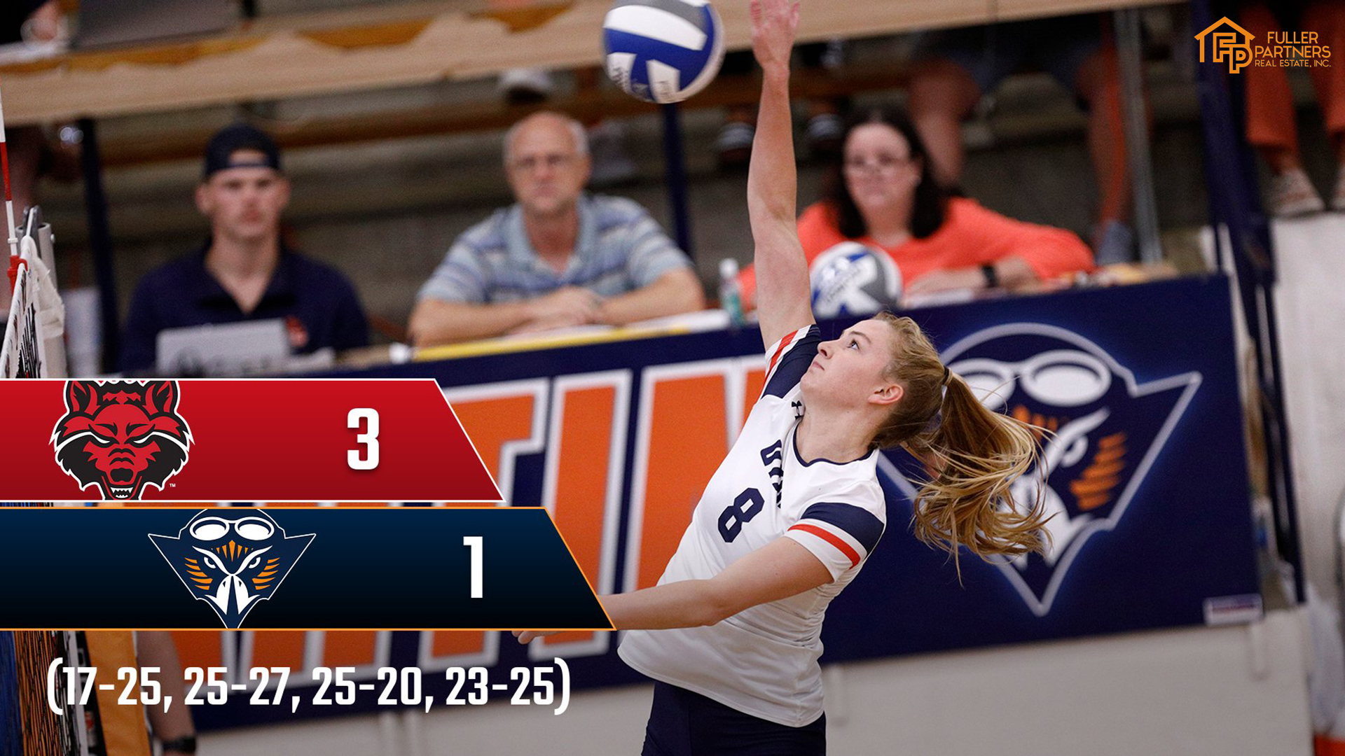 SKYHAWK VOLLEYBALL BATTLES BUT WRAPS UP HOMESTAND WITH SETBACK TO ...