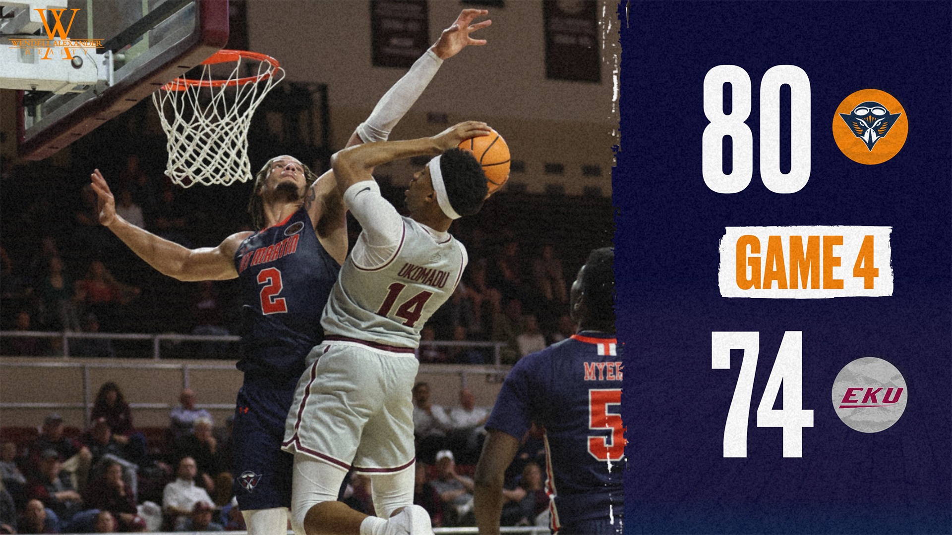 CLUTCH PLAYS DOWN THE STRETCH GUIDES UT MARTIN MEN’S BASKETBALL TO ...