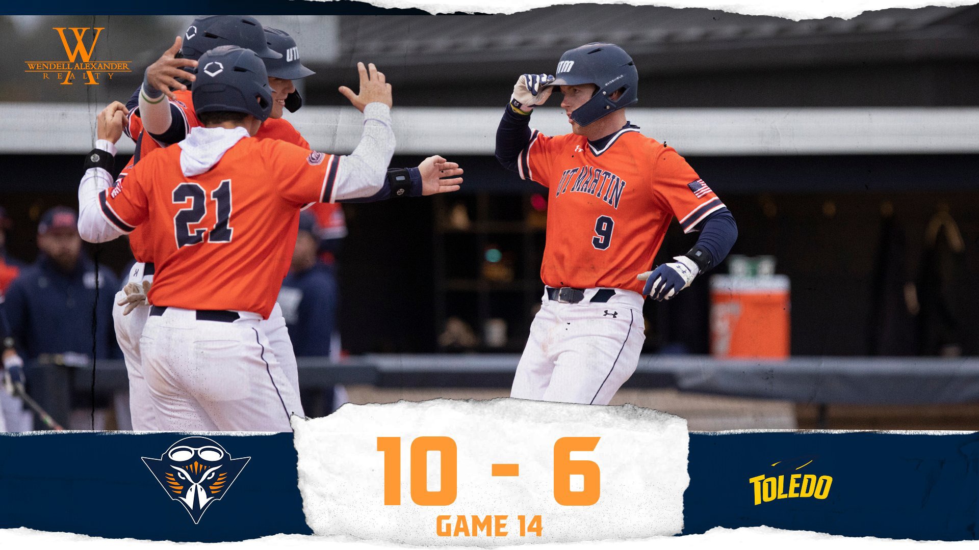 UT MARTIN BASEBALL ERUPTS FOR SEASON-HIGH SCORING TALLY IN MIDWEEK ...