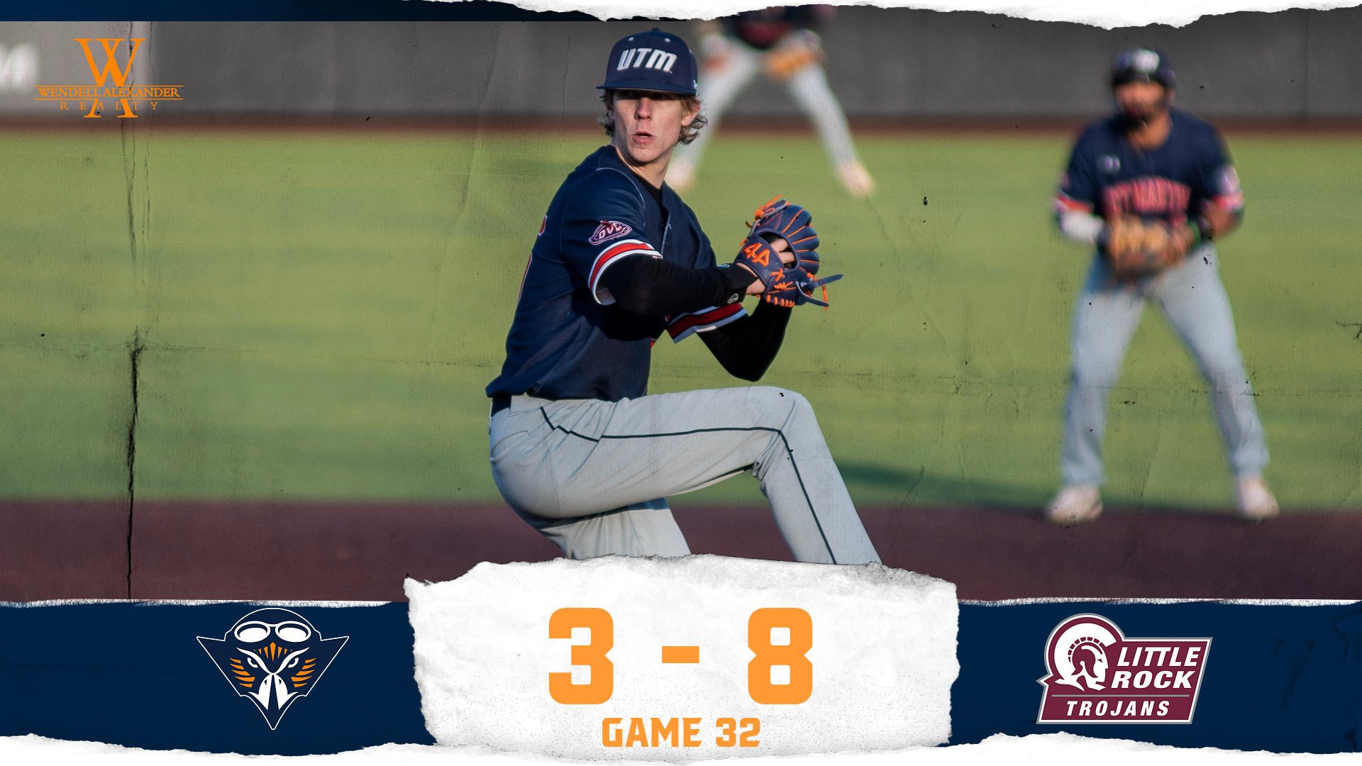 SKYHAWK BASEBALL DROPS SECOND GAME OF LITTLE ROCK SERIES, 8-3 - UTM ...