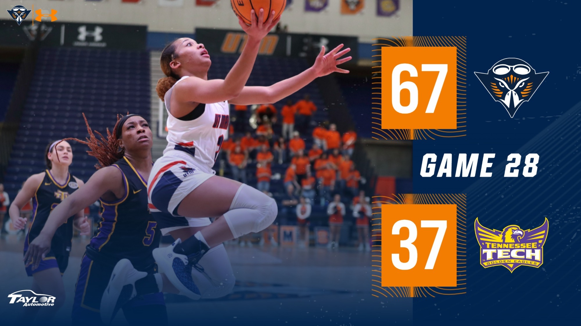 UT MARTIN RIDES STIFLING DEFENSE TO CRUISE PAST GOLDEN EAGLES - UTM ...