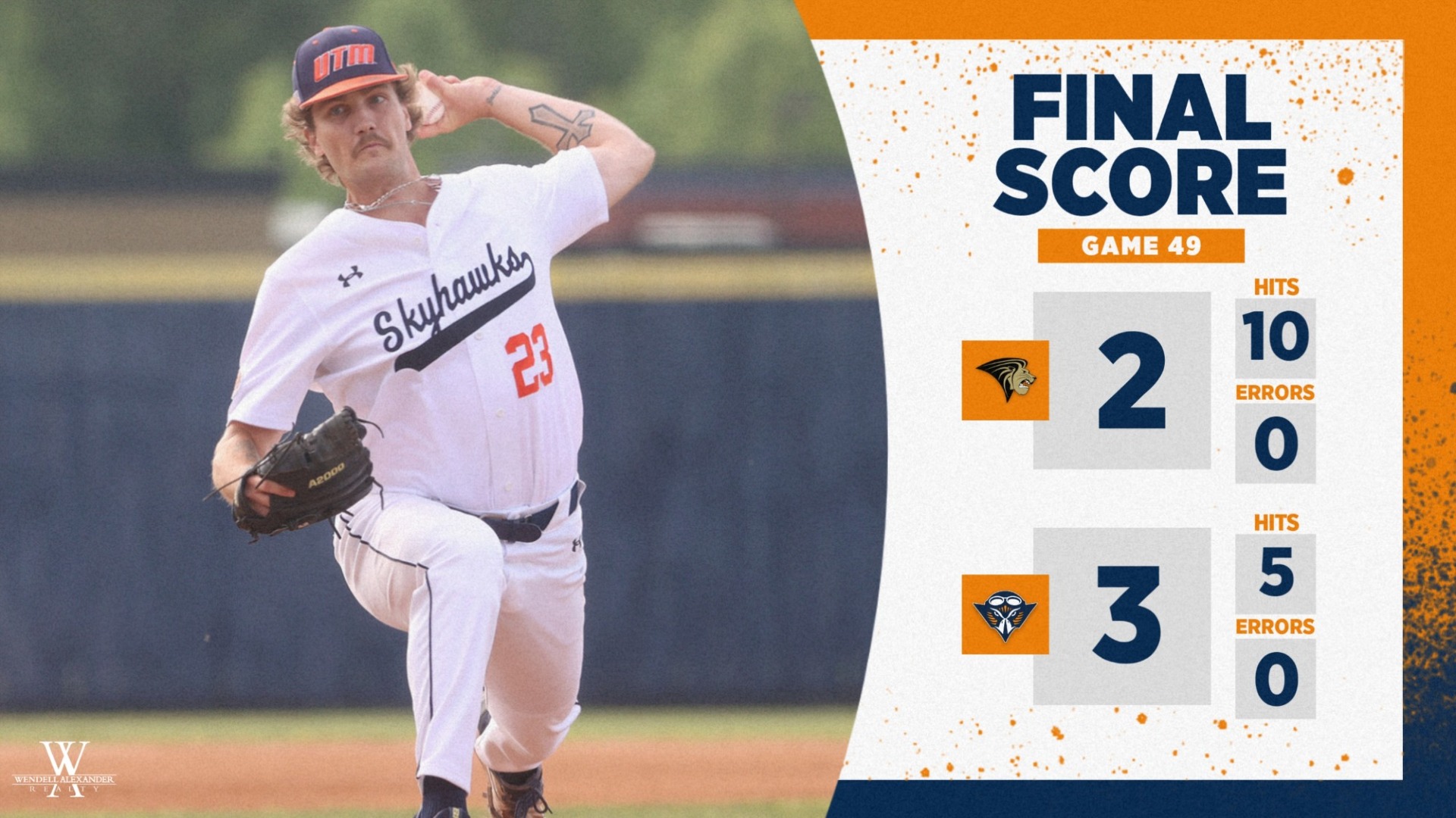 UT MARTIN BASEBALL WINS PITCHERS’ DUEL OVER OVC RIVAL LINDENWOOD, 3-2 ...