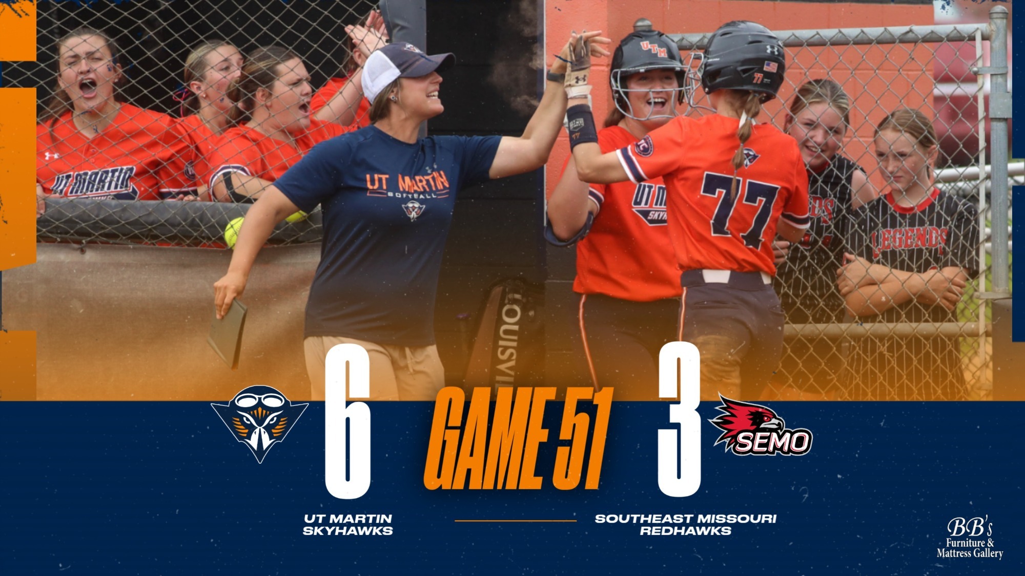 UT MARTIN SOFTBALL CAPS OFF REGULAR SEASON WITH SERIES WIN OVER SEMO ...