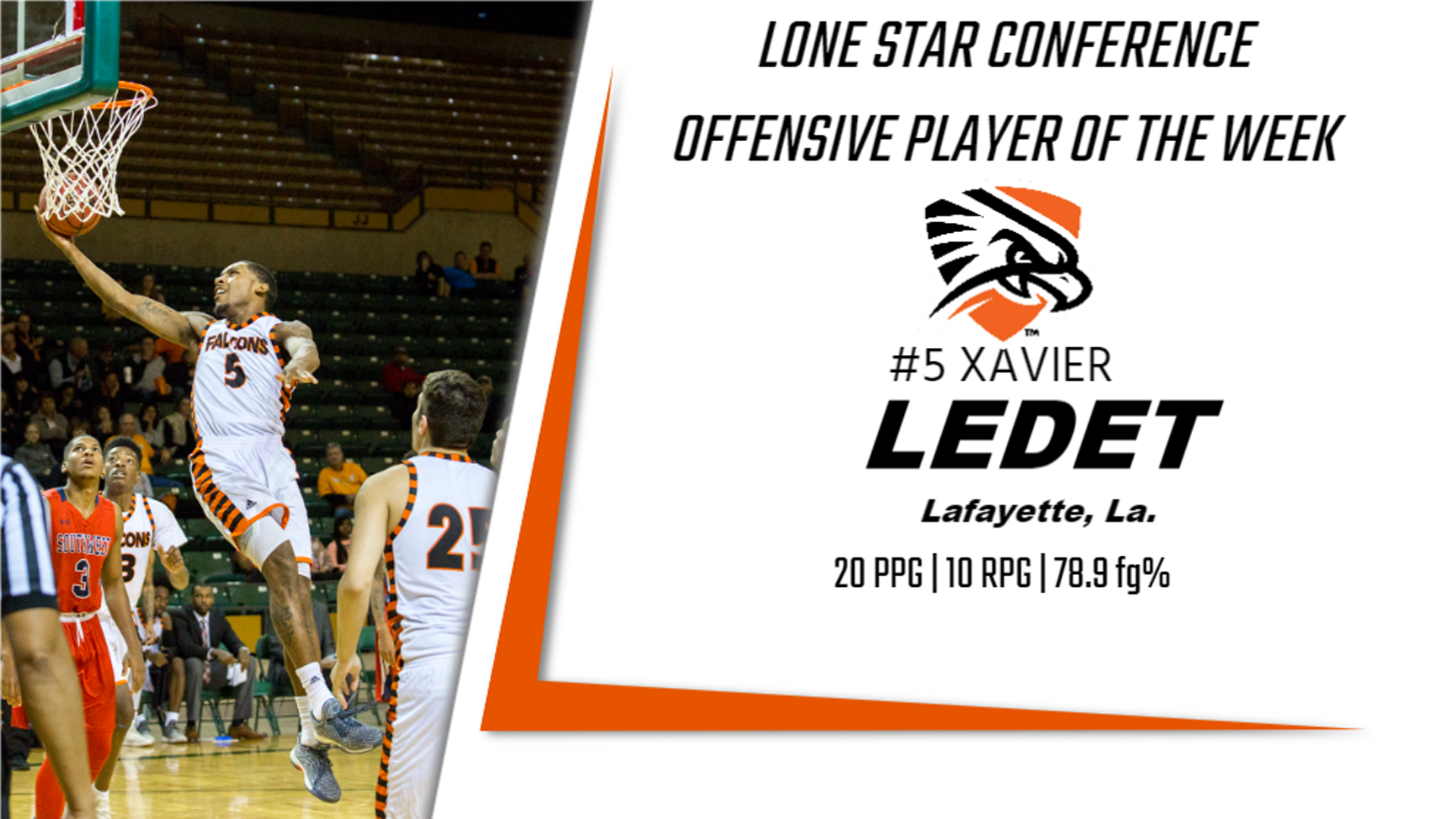 Xavier Ledet - Men's Basketball - UTPB Athletics
