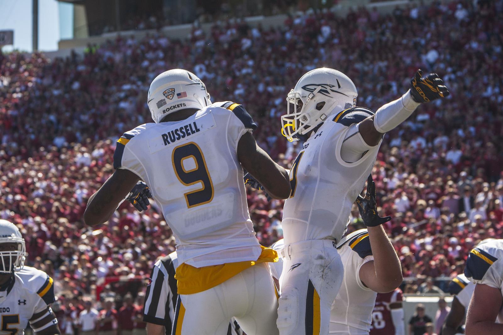 Alonzo Russell - Football - University of Toledo Athletics