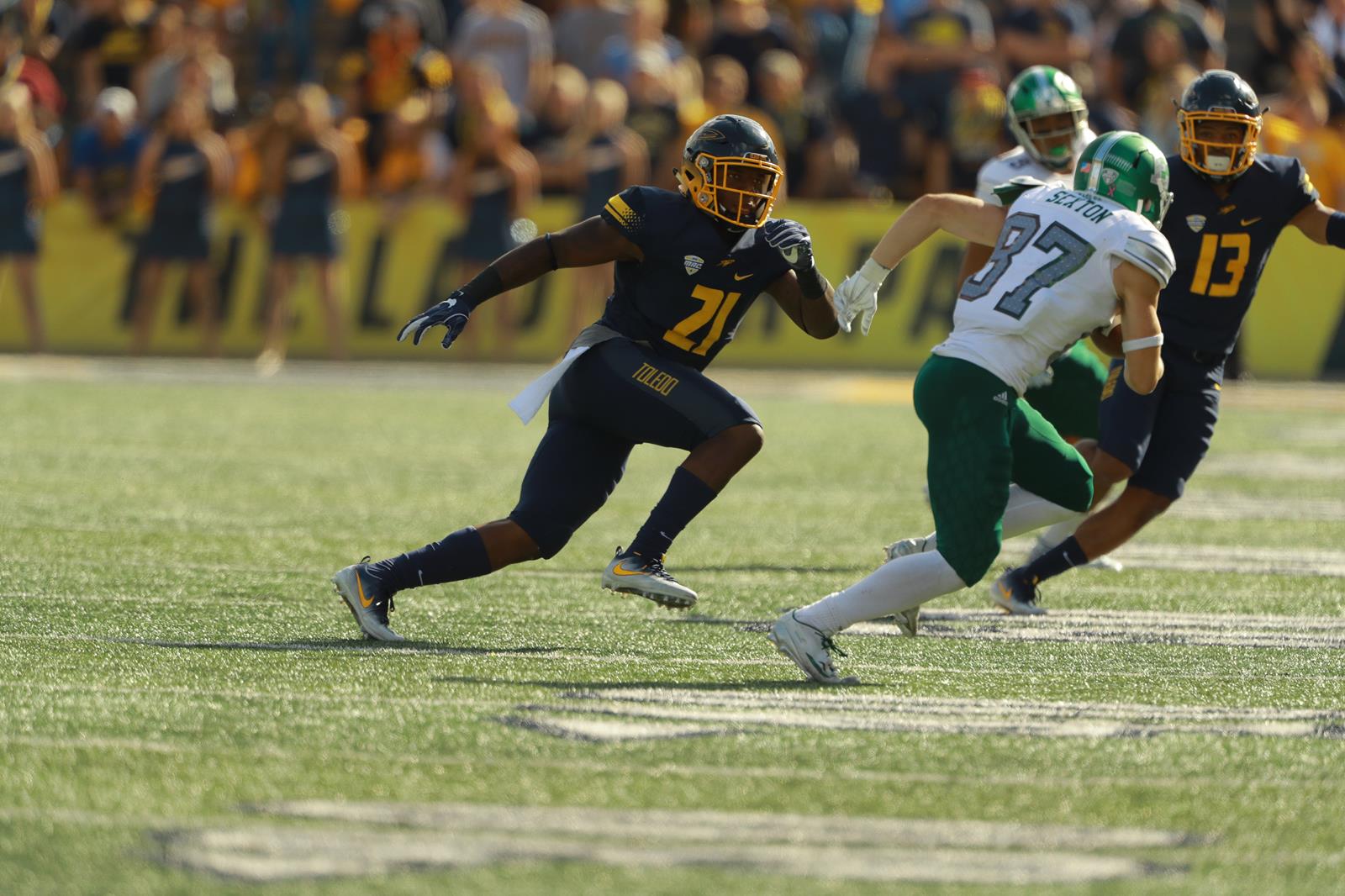 DeDarallo Blue - Football - University of Toledo Athletics