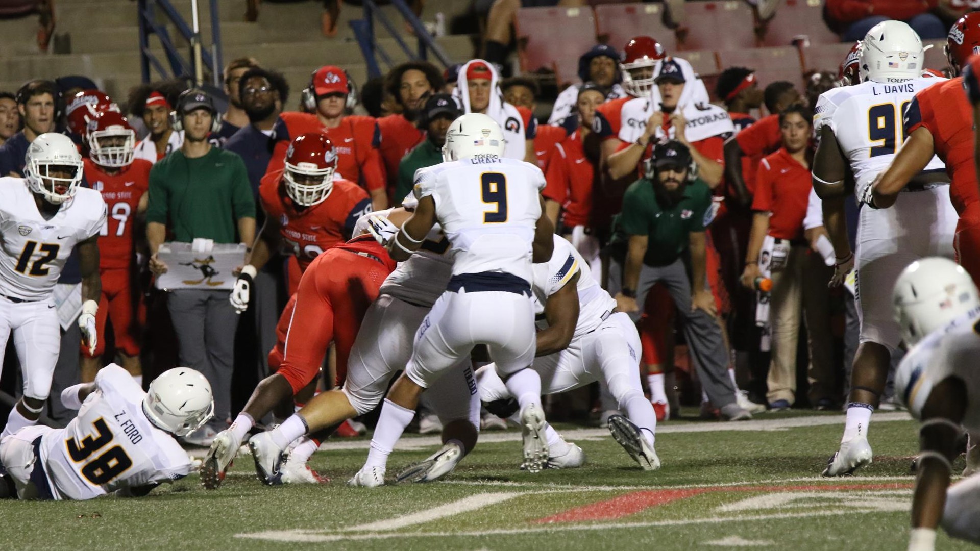Evander Craft - Football - University of Toledo Athletics