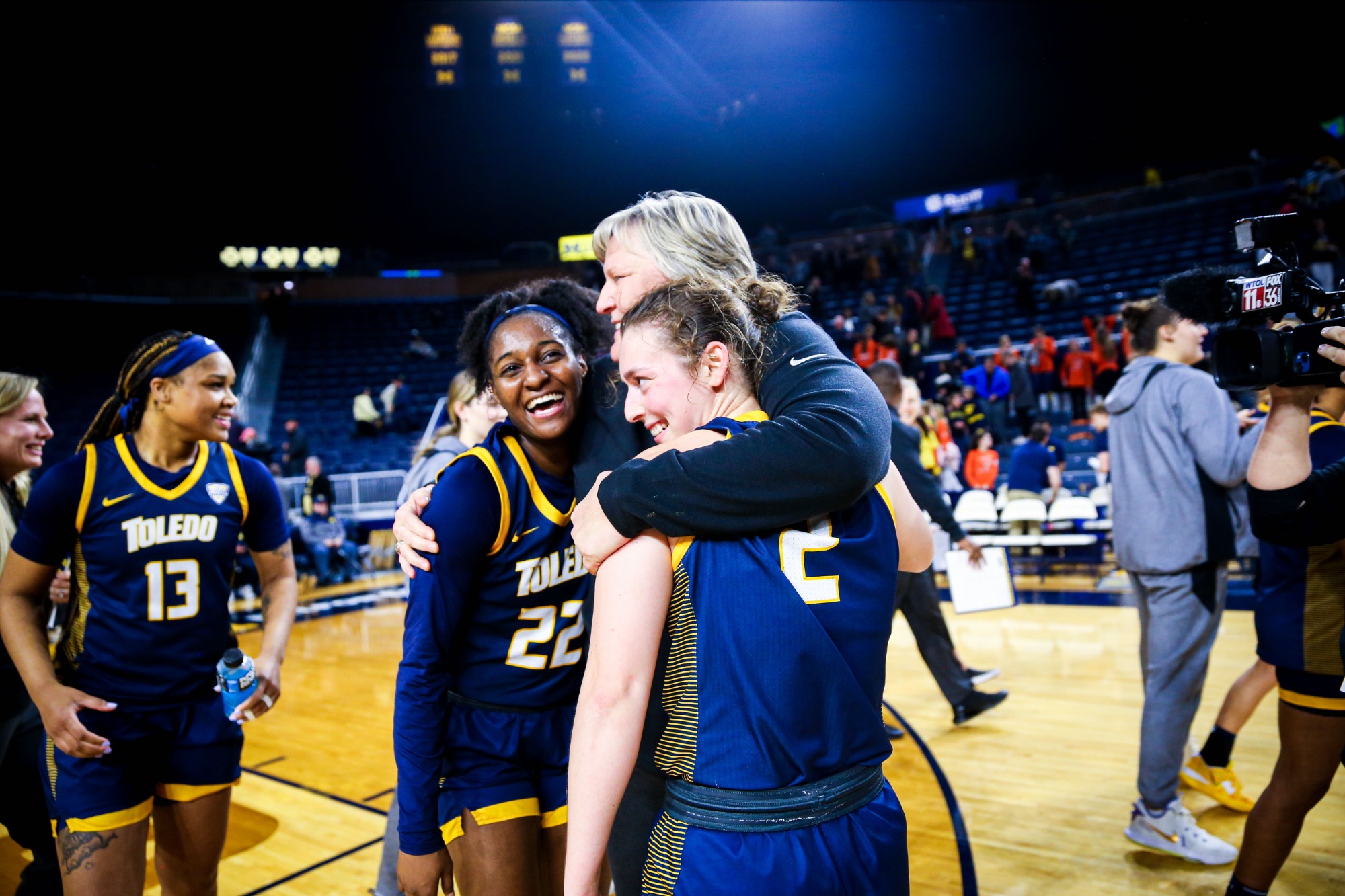 Toledo Upends No. 14 Michigan in Statement Road Win, 71-68 - University ...