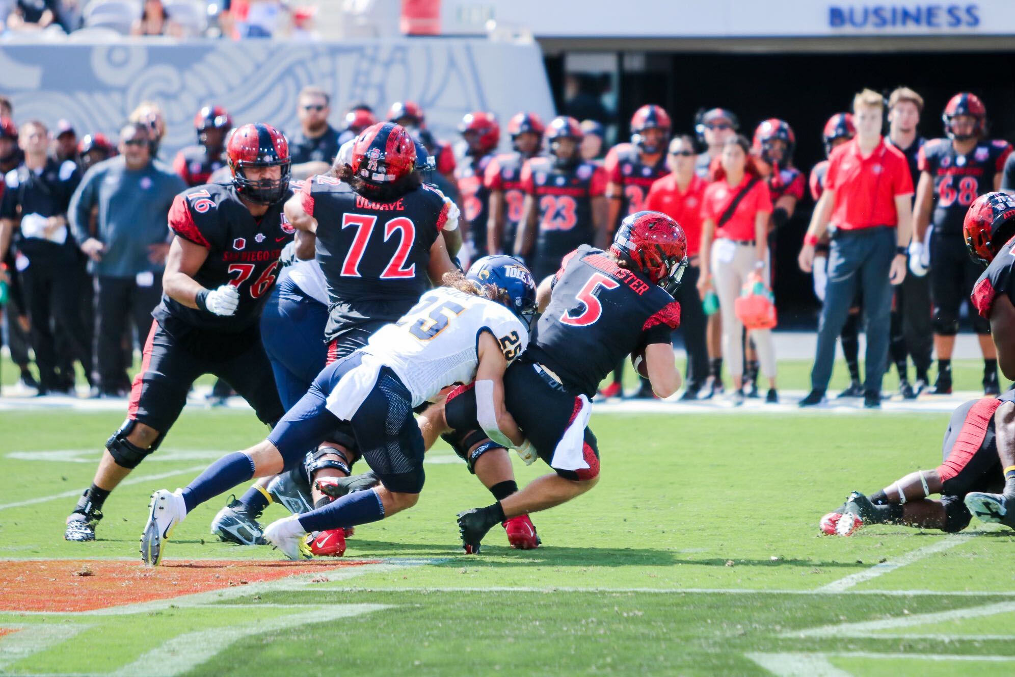 Rockets' Fourth Quarter Comeback Falls Short in 17-14 Loss at San Diego ...