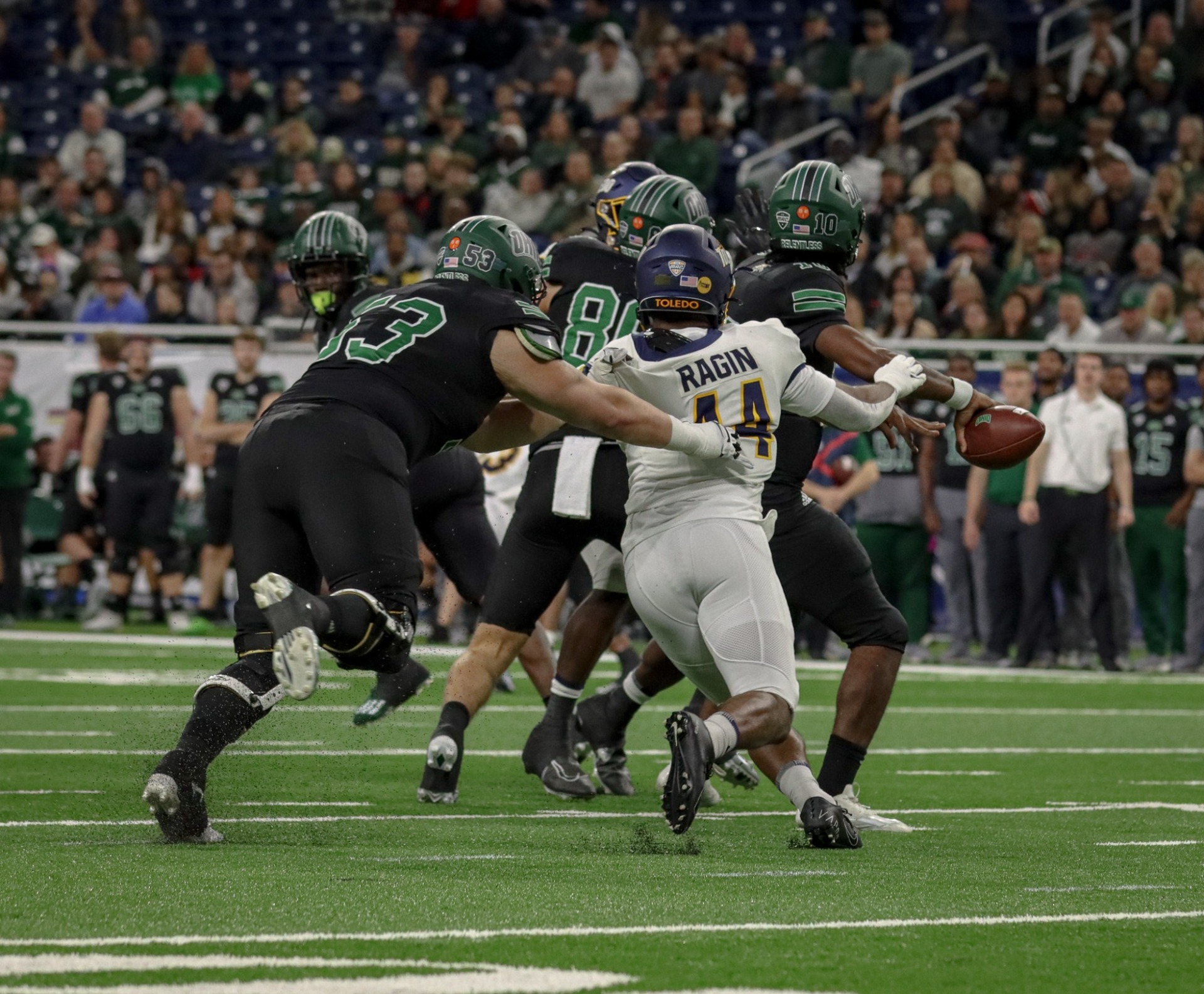 D'Andre Ragin - Football - University of Toledo Athletics
