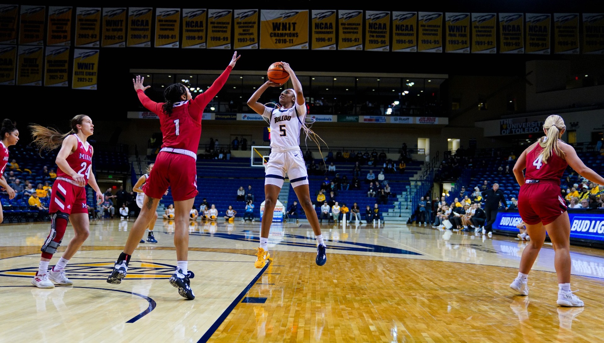 Rockets Roll in 82-63 Win vs. RedHawks - University of Toledo Athletics