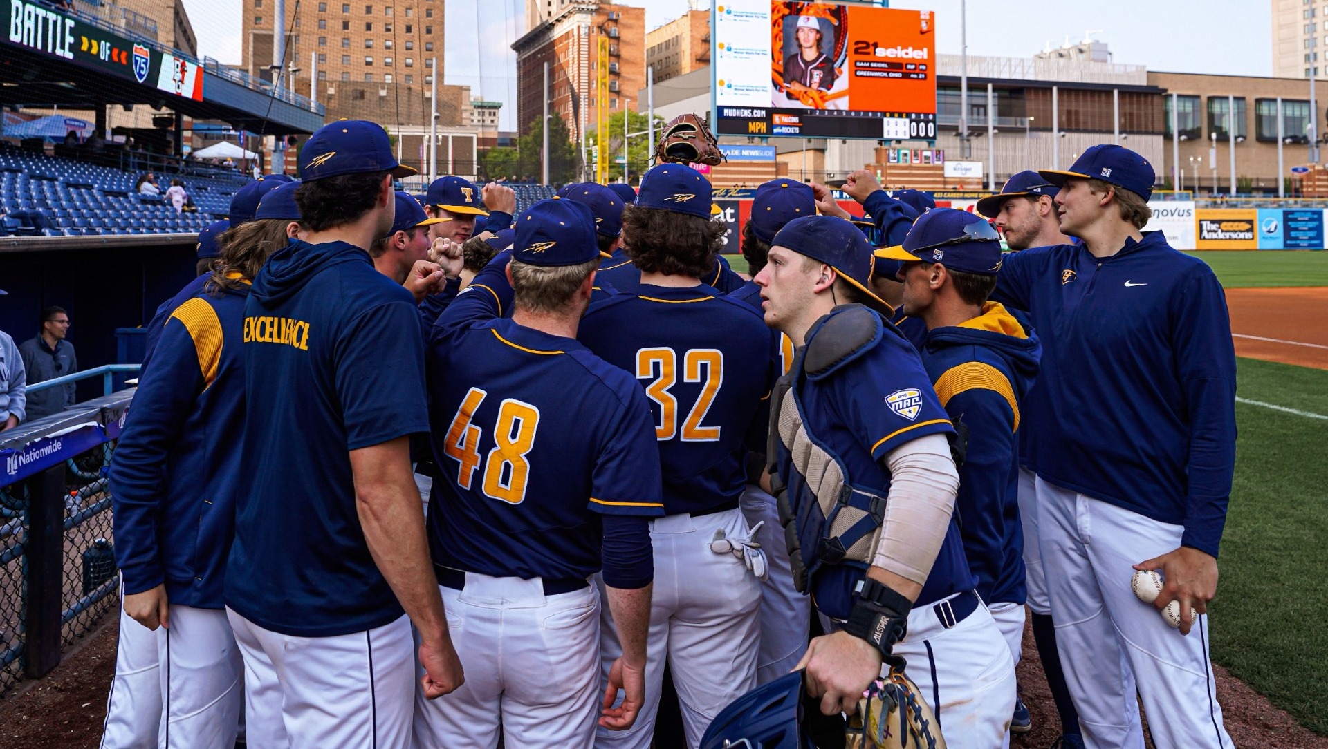 Rockets Split Doubleheader vs. Falcons at Fifth Third Field to Conclude ...