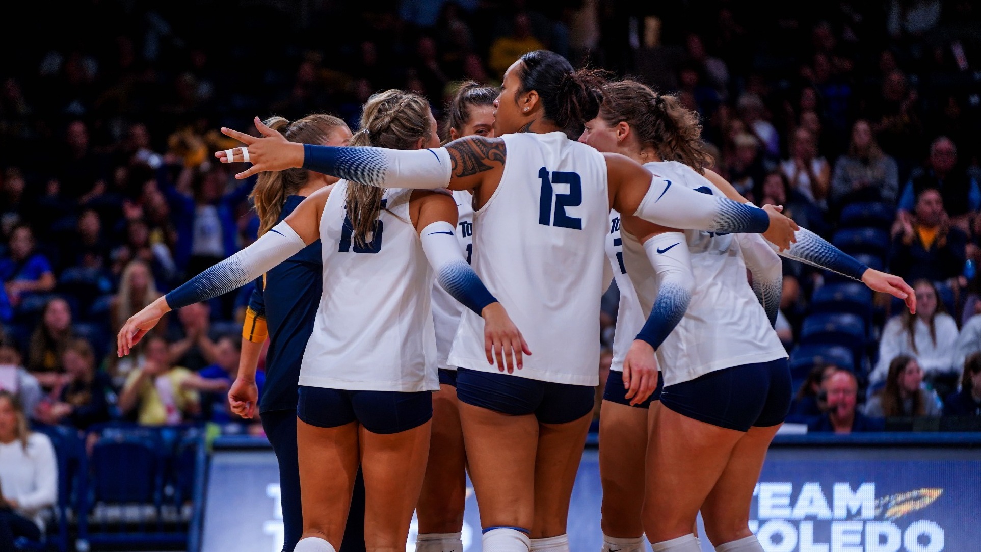 Toledo Falls to Notre Dame in Three Sets - University of Toledo Athletics