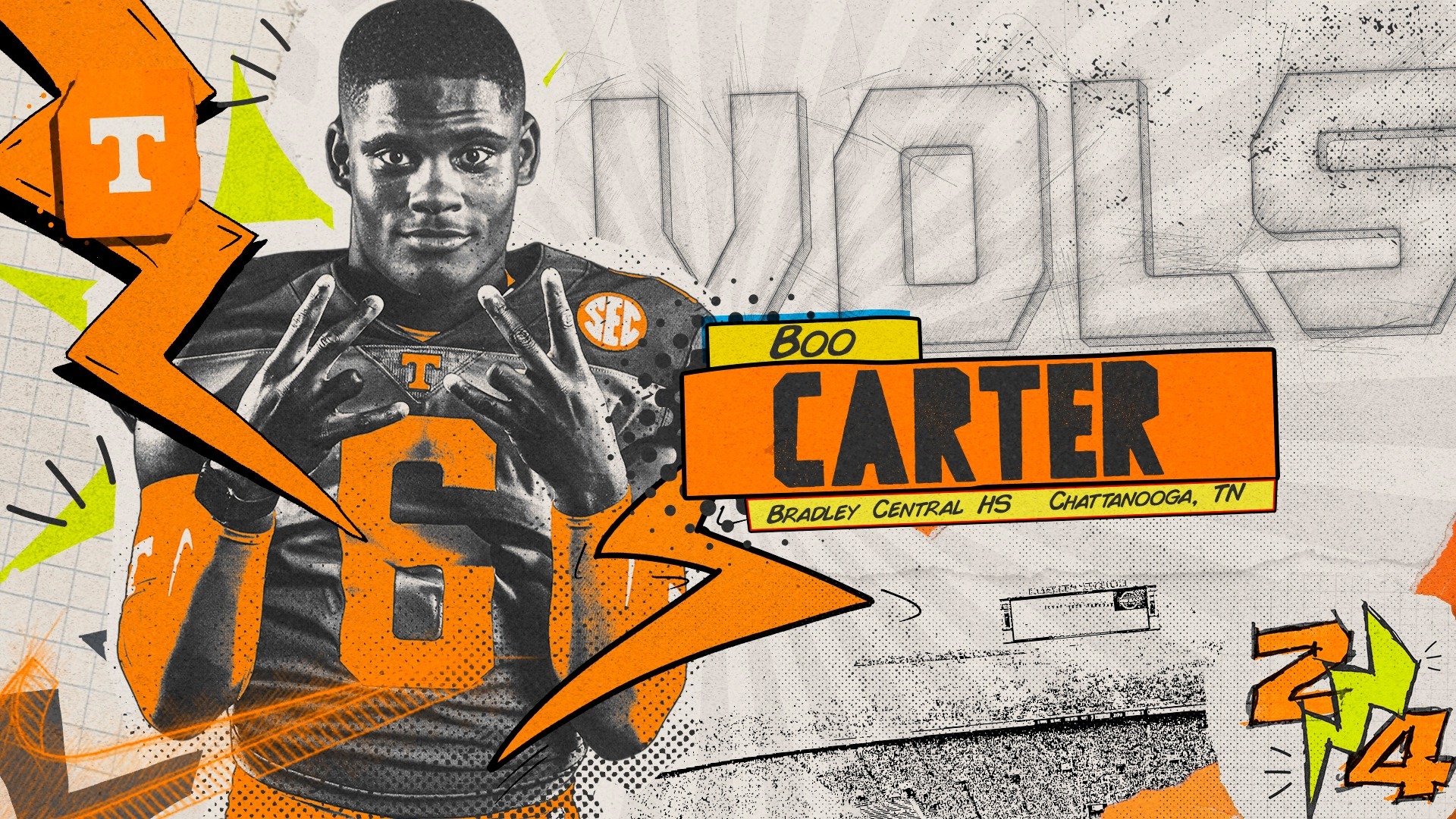 Boo Carter - Football - University of Tennessee Athletics