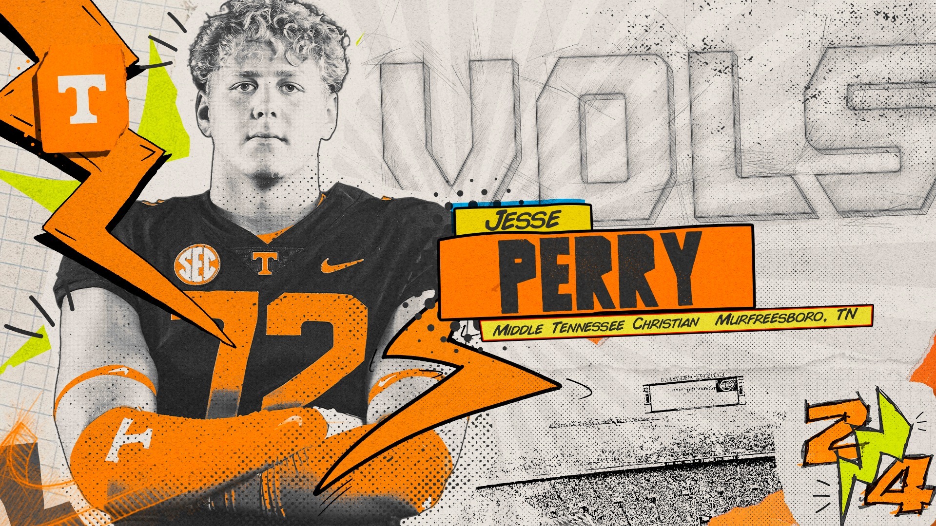 Jesse Perry - Football - University of Tennessee Athletics