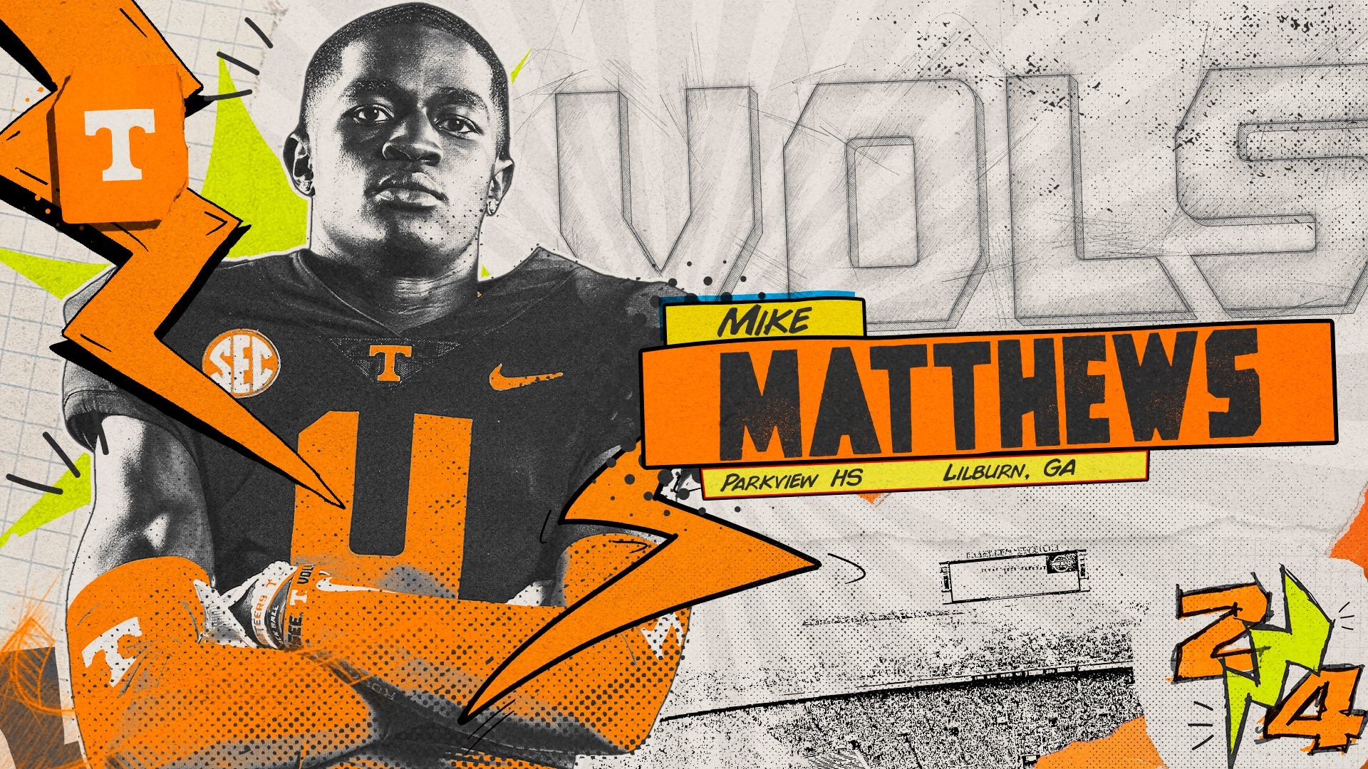 Mike Matthews - Football - University of Tennessee Athletics