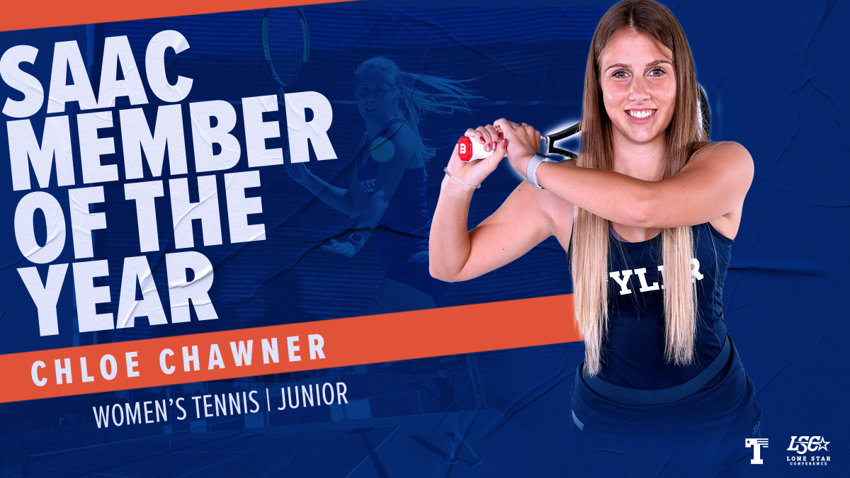 Chawner Named SAAC Member of the Year - University of Texas at Tyler ...